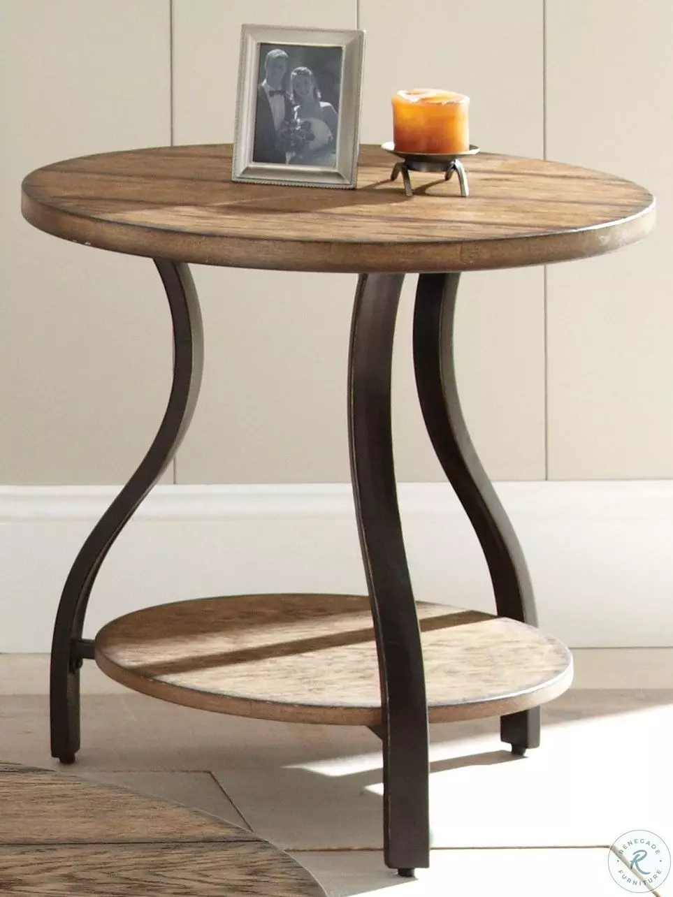 Denise Oak End Table from Steve Silver (DN200E) | Coleman Furniture