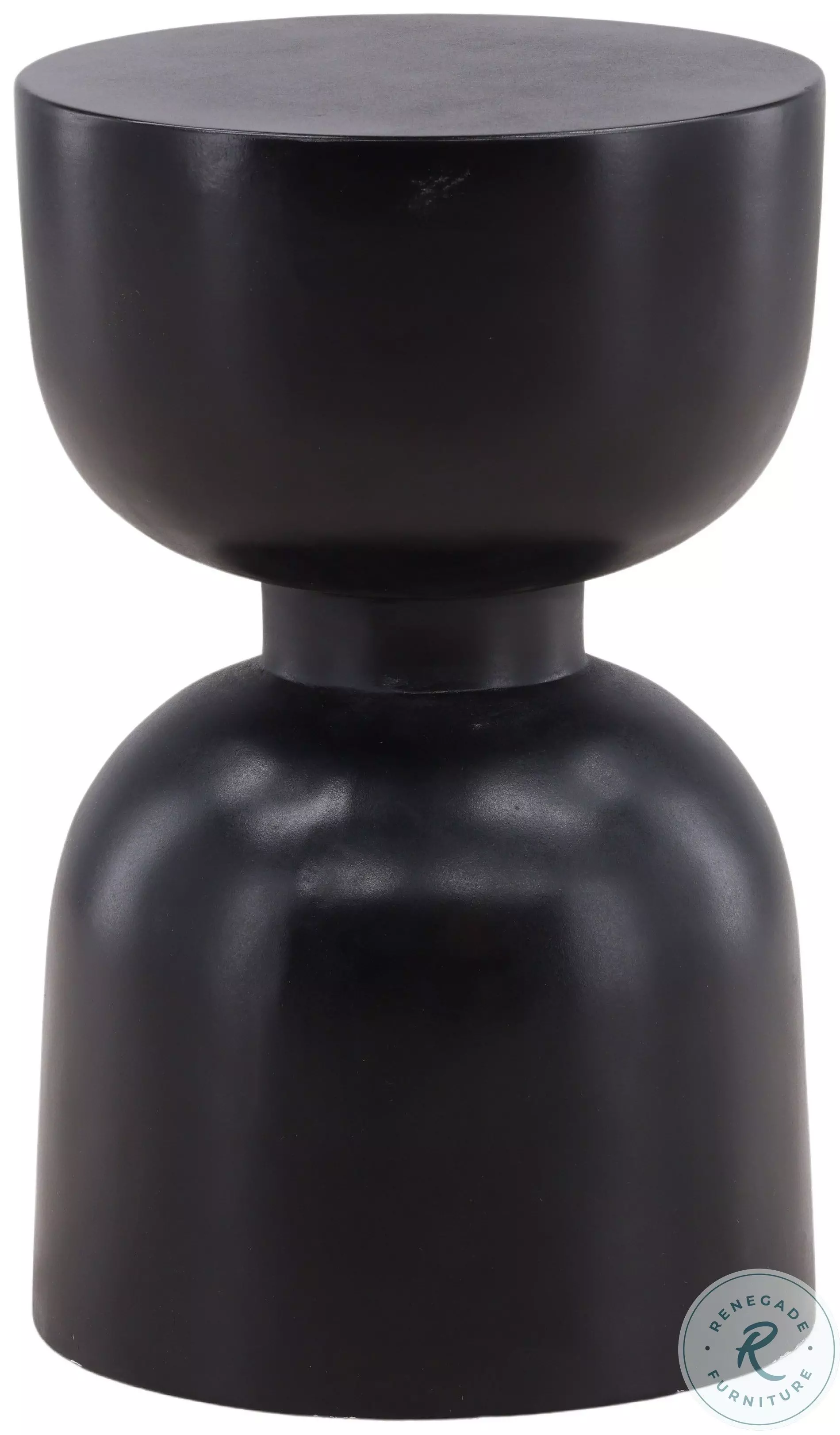 Ria Black Outdoor Side Table From Dovelle Home | Home Gallery Stores