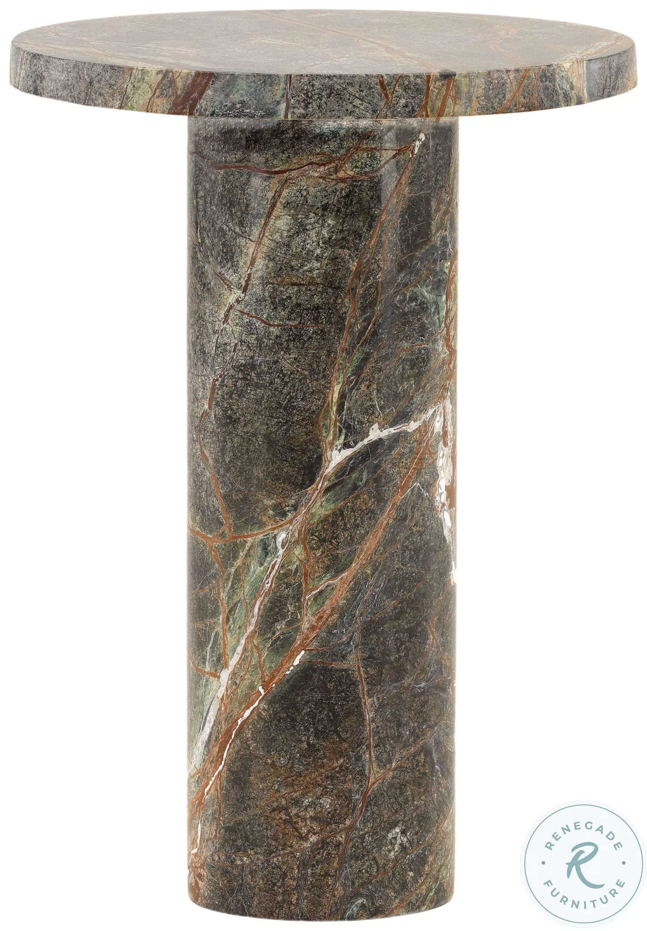 Daryn Green Side Table From Dovelle Home | Coleman Furniture