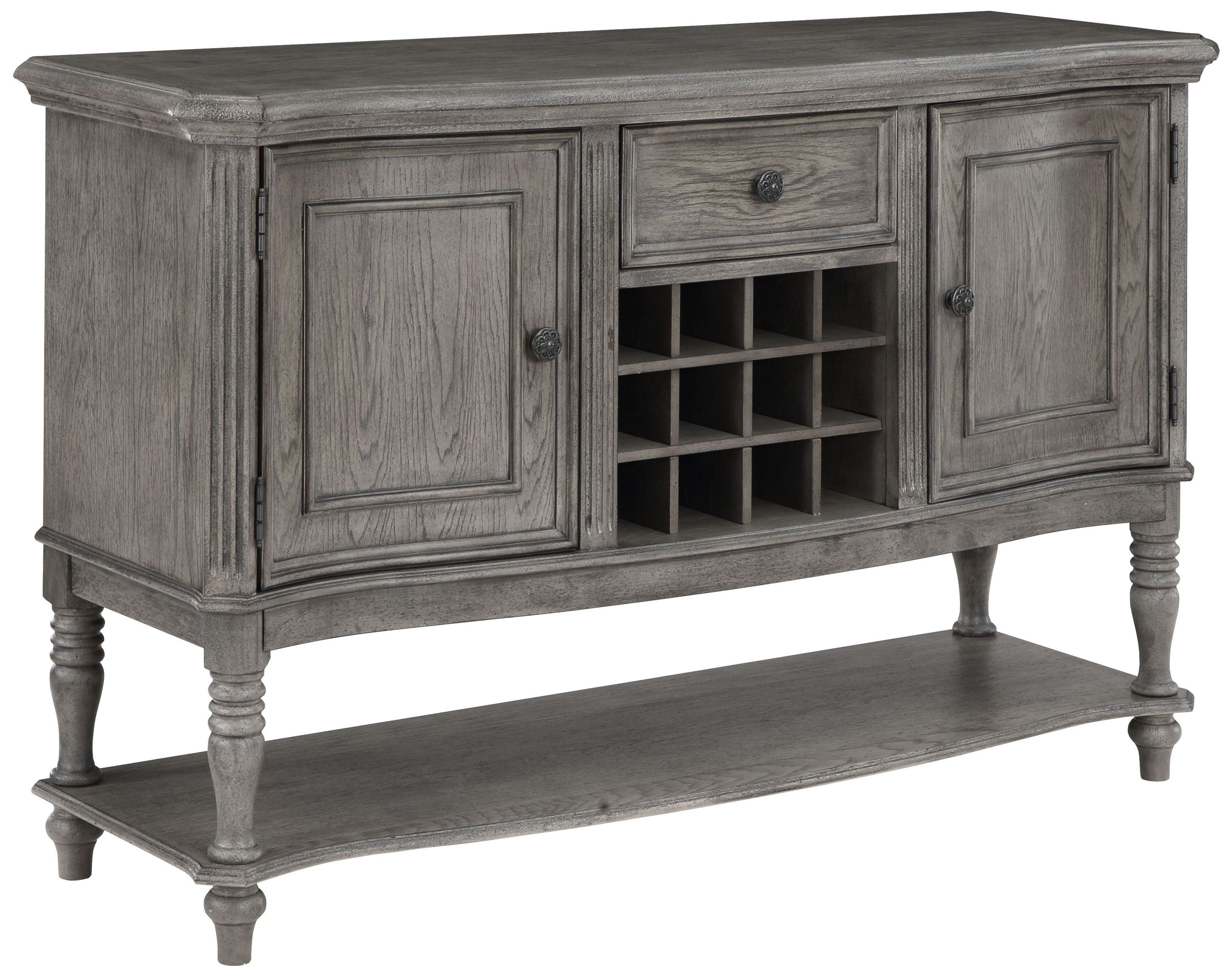 D01623 Gray 2 Door Server From Avalon Furniture | Coleman Furniture