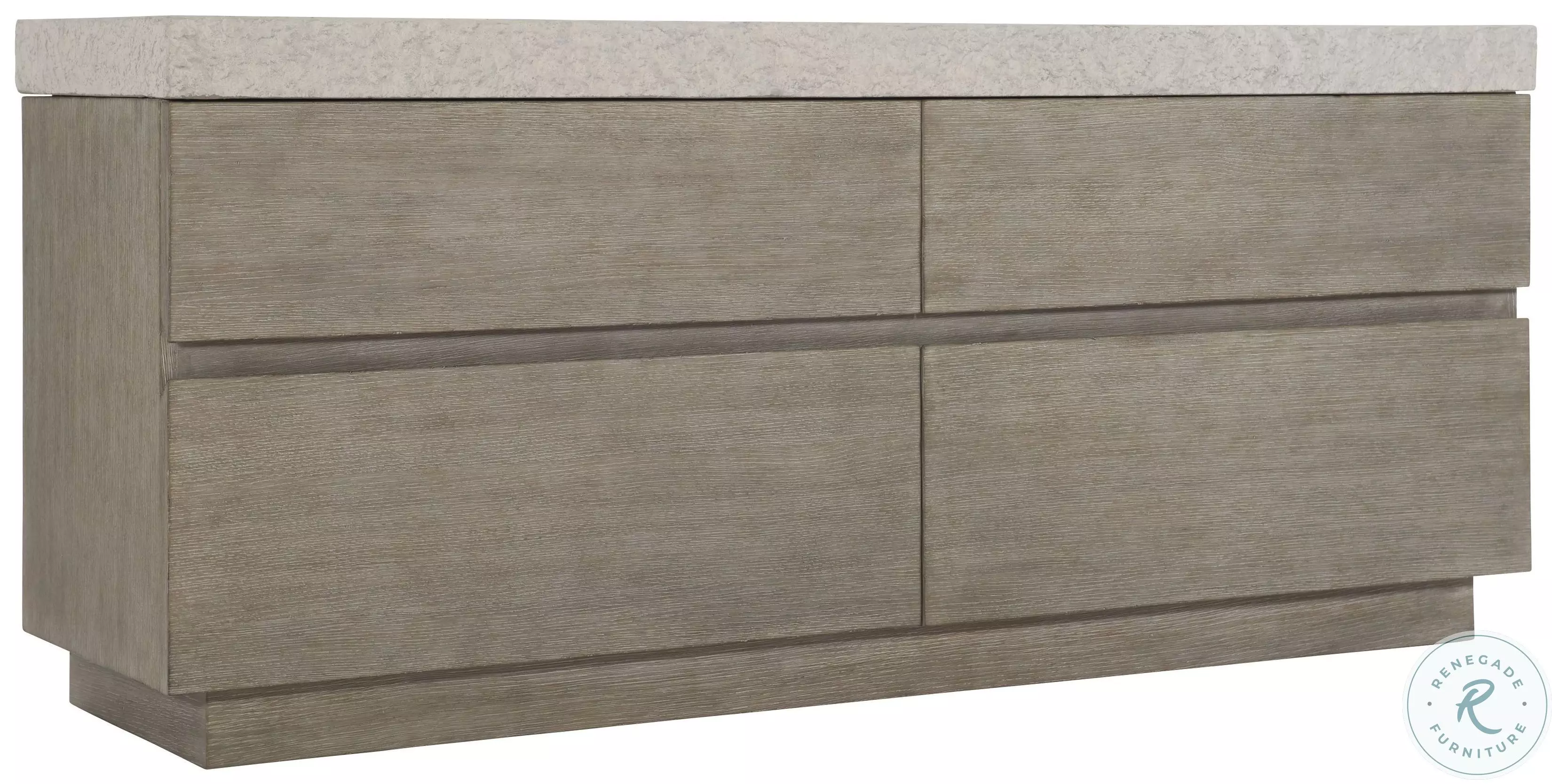 Ritter Flint And Sand Grey Dresser From Bernhardt Furniture | Coleman ...