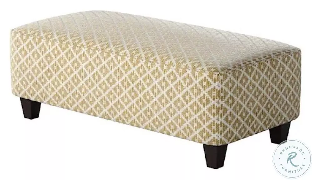 Owen Straw Rectangular Cocktail Ottoman From Southern Home Furnishings ...