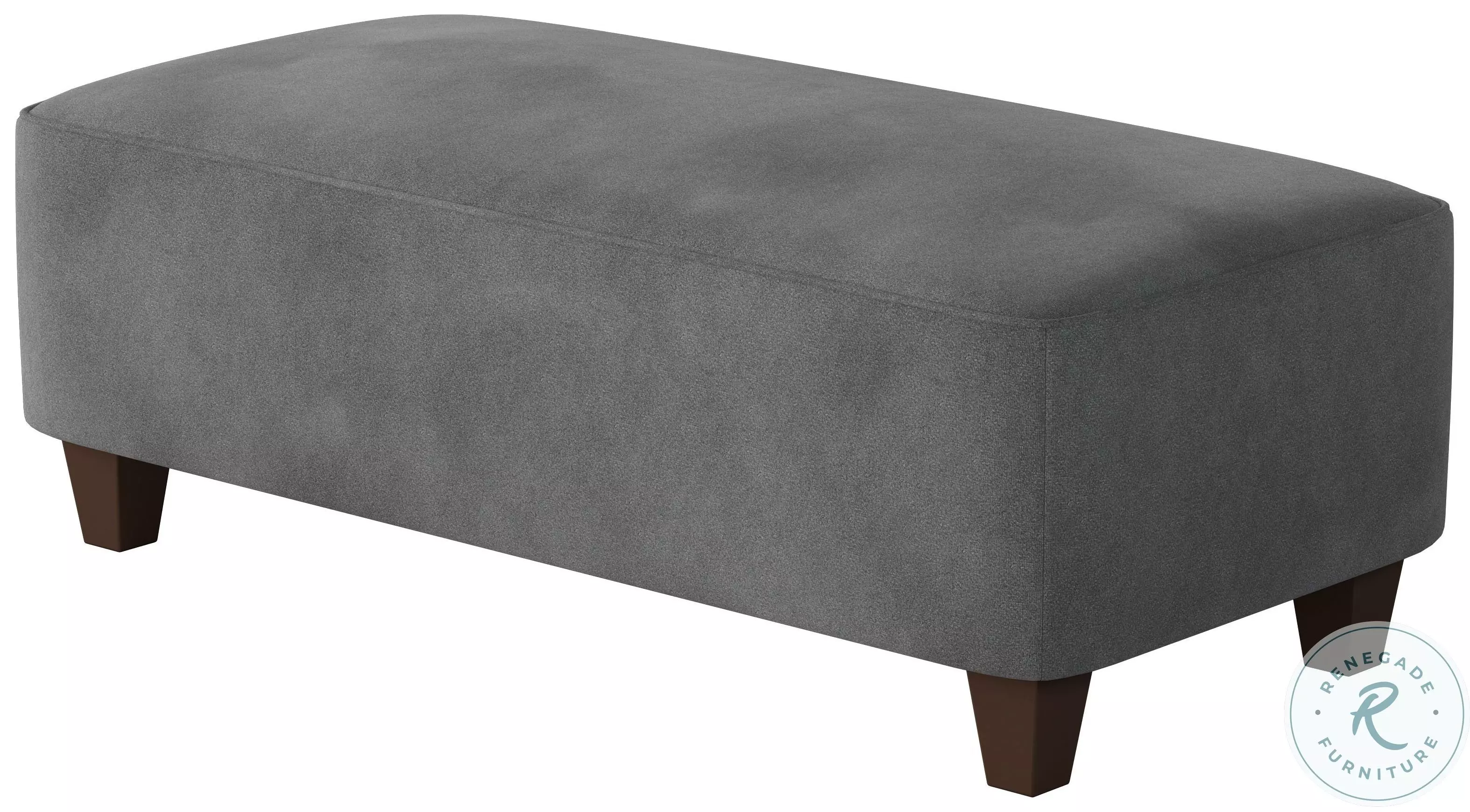 Bella Asphalt Rectangular Cocktail Ottoman From Southern Home ...