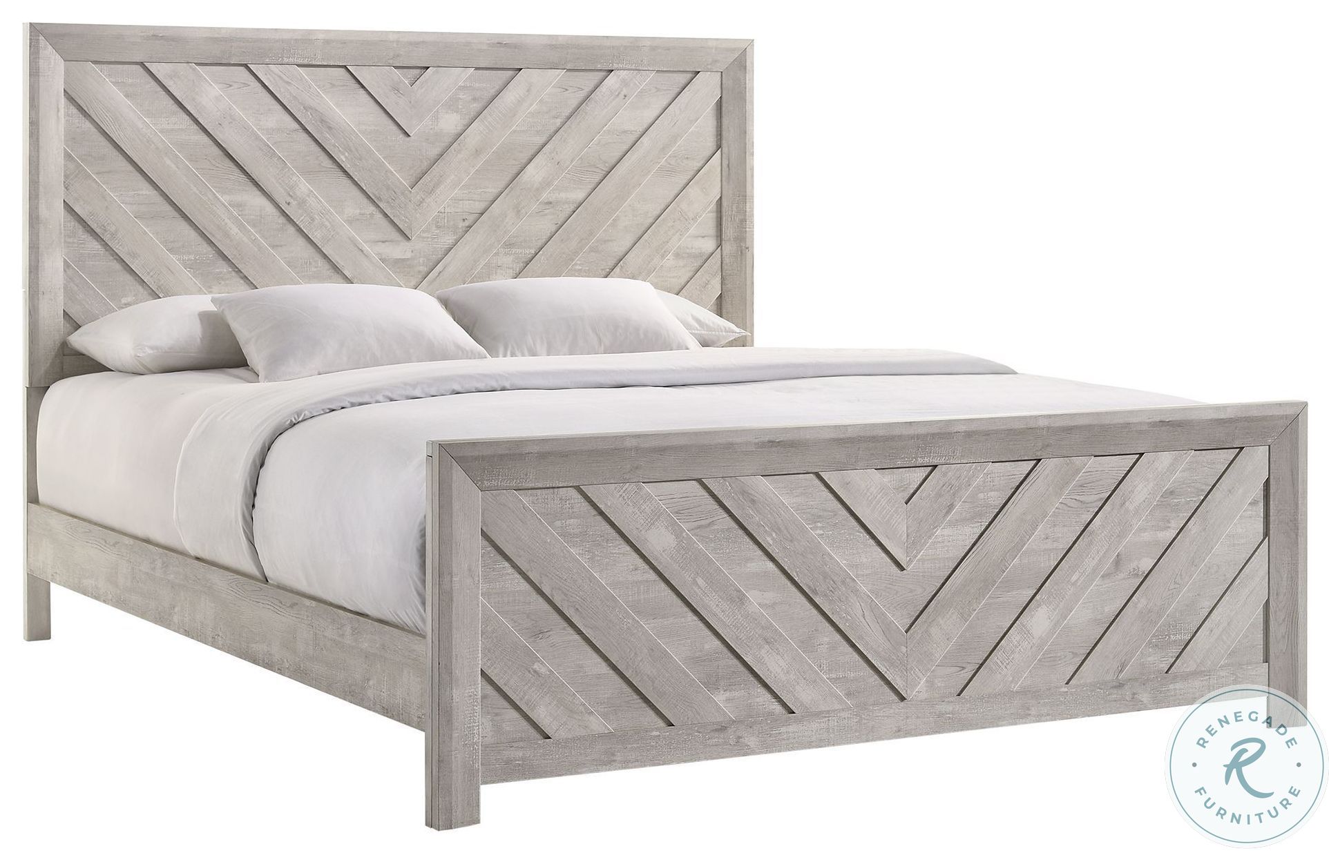 Keely White King Panel Bed From Picket House Furnishings | Coleman ...