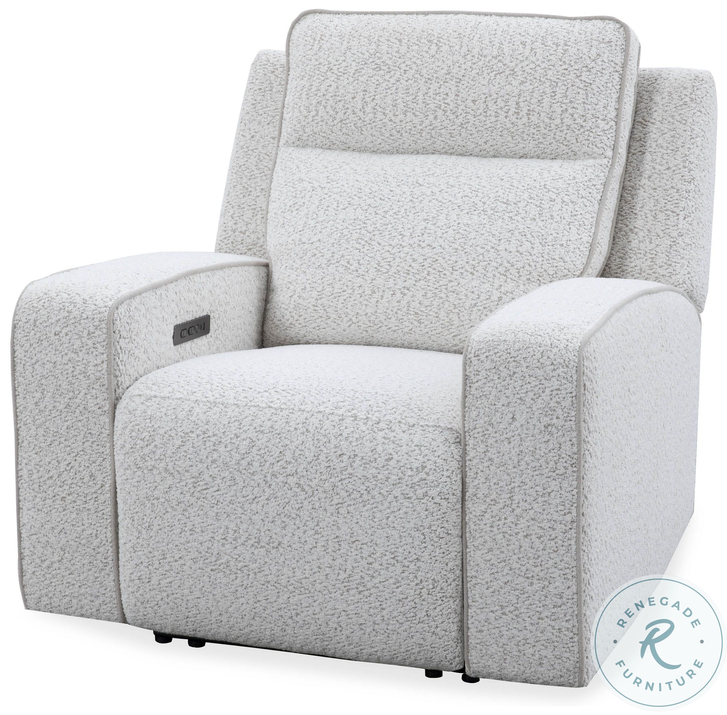 Langford Fluffy River Rock Zero Gravity Power Recliner From Golden ...