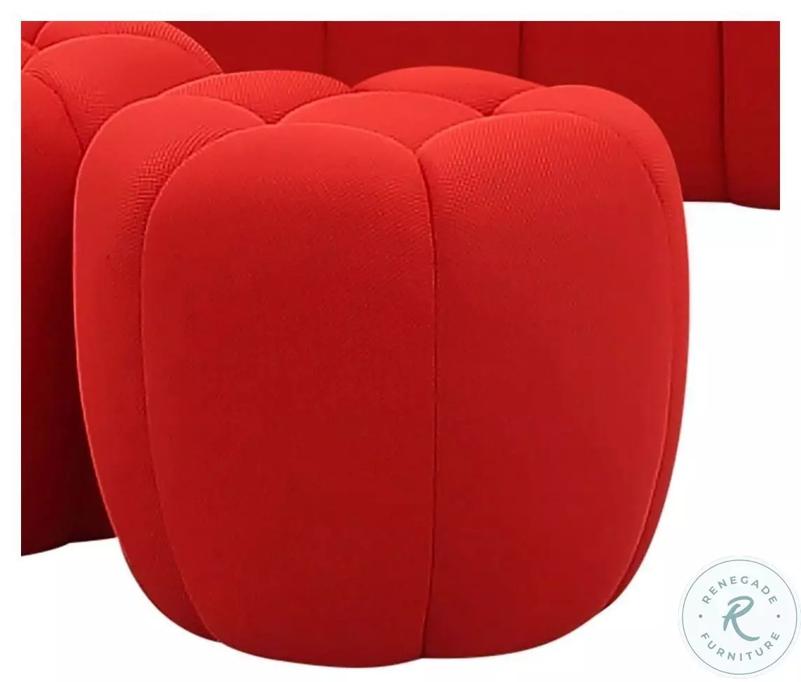 Fantasy Red Ottoman From JNM | Coleman Furniture