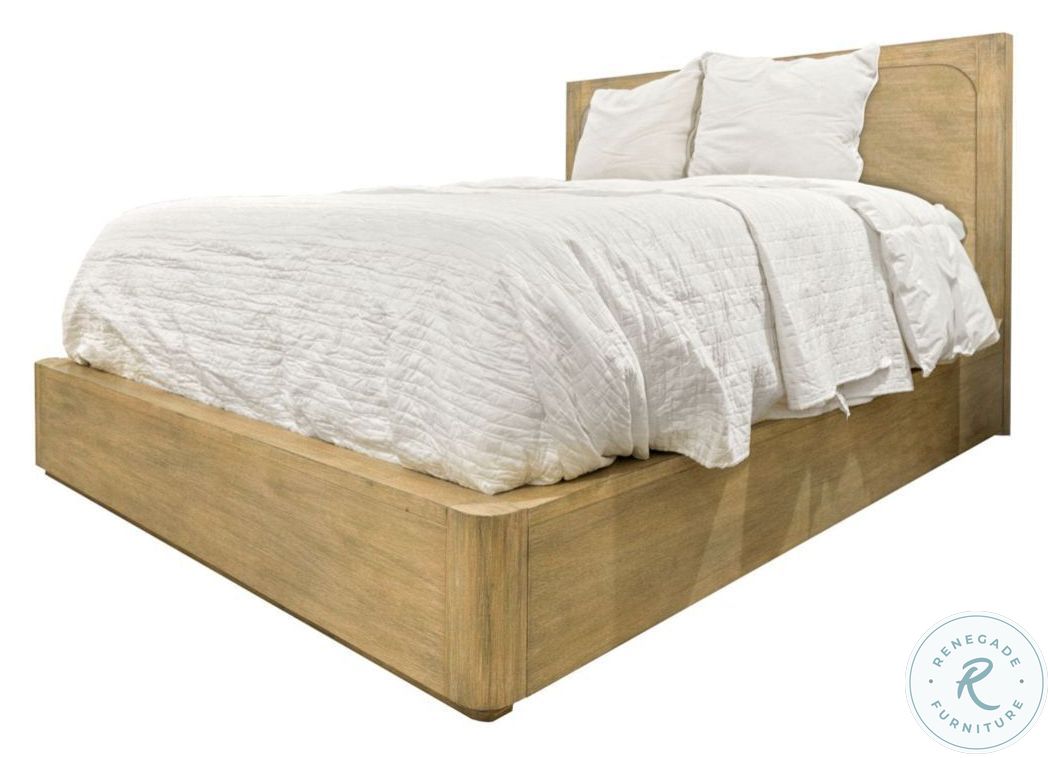 Oakridge Weathered Natural King Platform Bed From Marra Home | Coleman ...