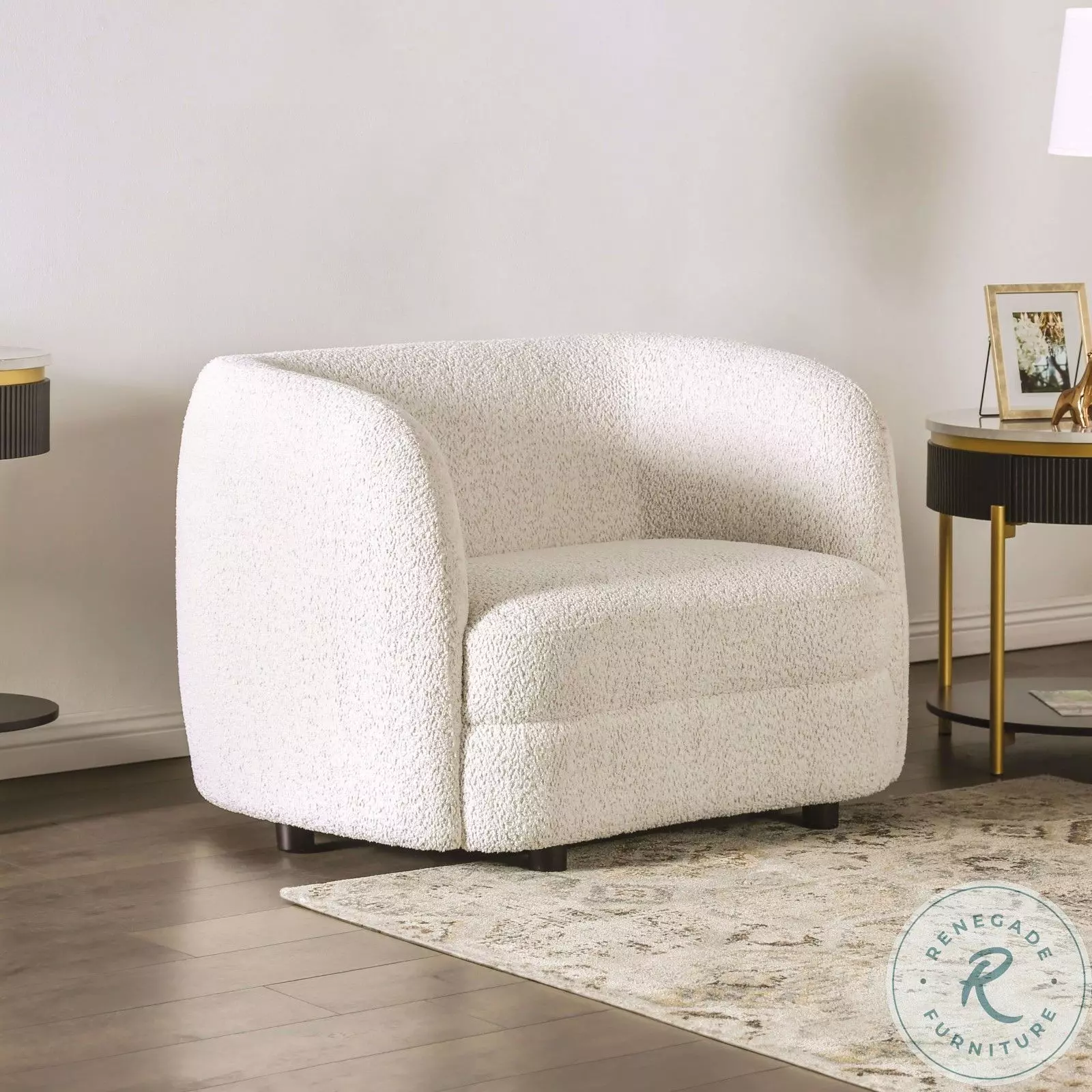 Versoix Off White Chair From Furniture of America | Coleman Furniture