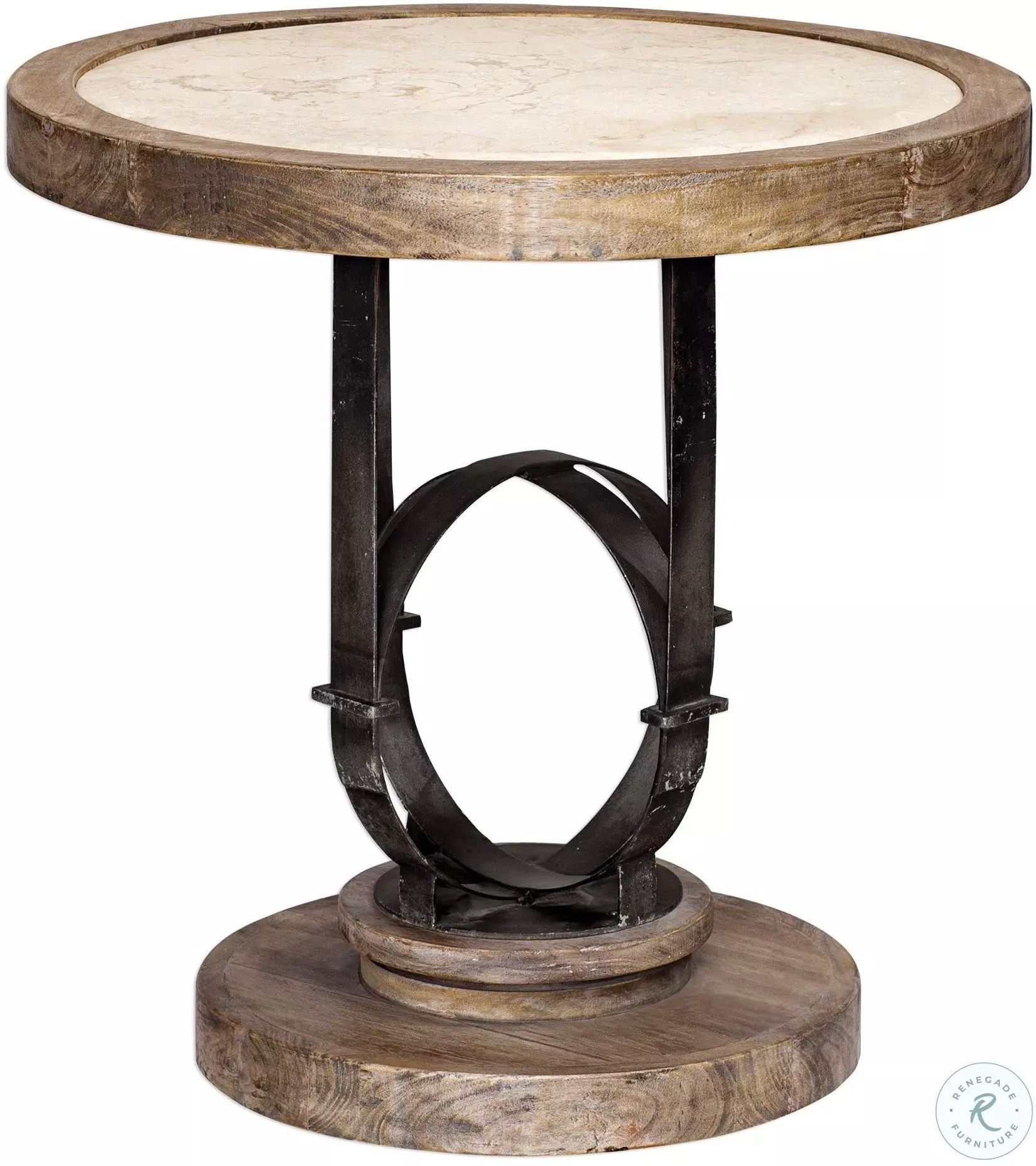 Kensington Light Oak Accent Table From Soul & Essentials | Coleman ...