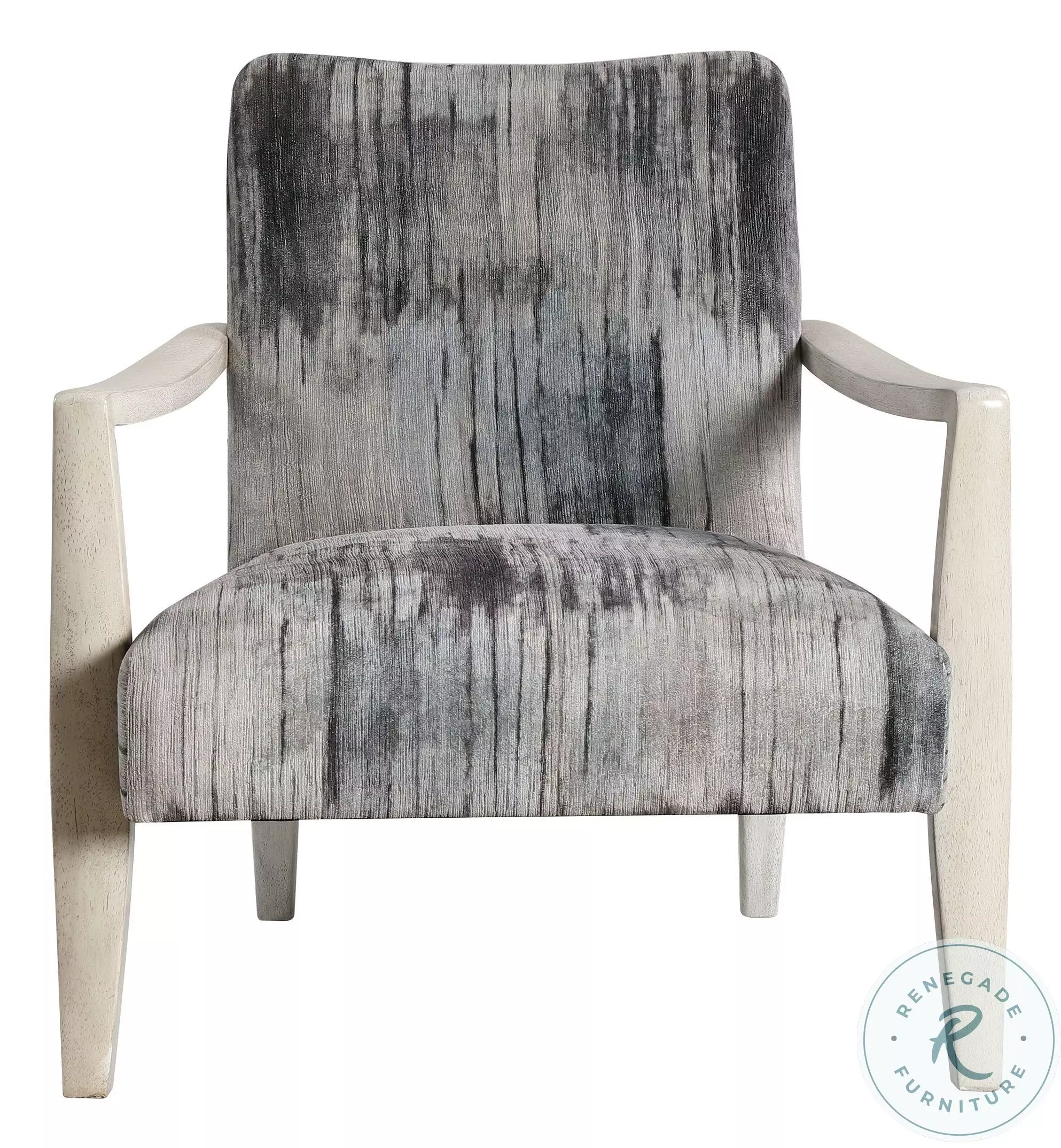 Watercolor Natural Off White Chenille Accent Chair from Uttermost ...