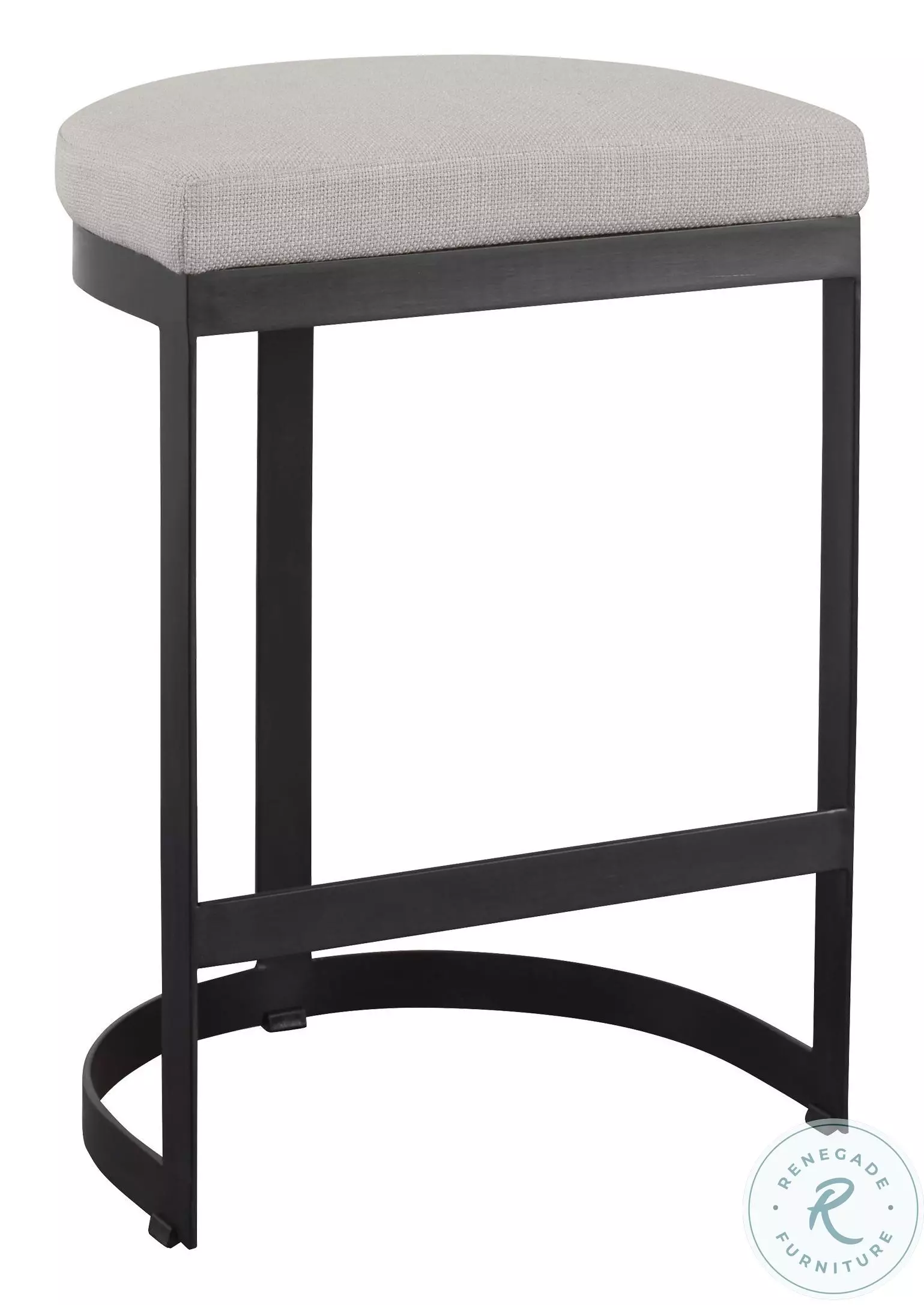 Ivanna Off White Linen Counter Height Stool from Uttermost | Coleman ...