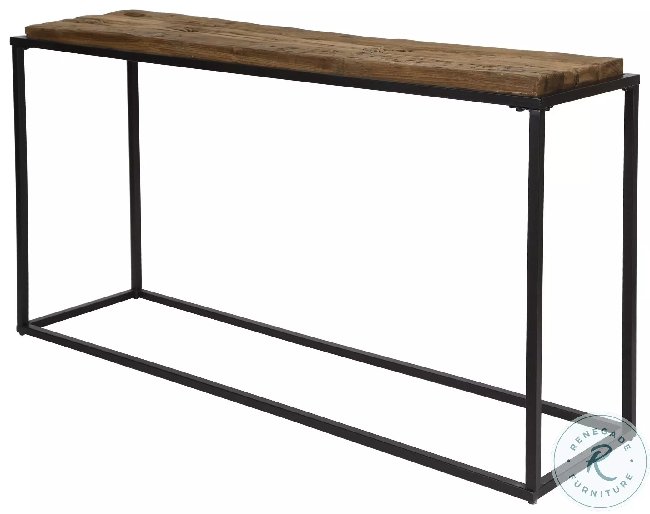 Spiralton Satin Black and neutral Console Table From Soul & Essentials ...