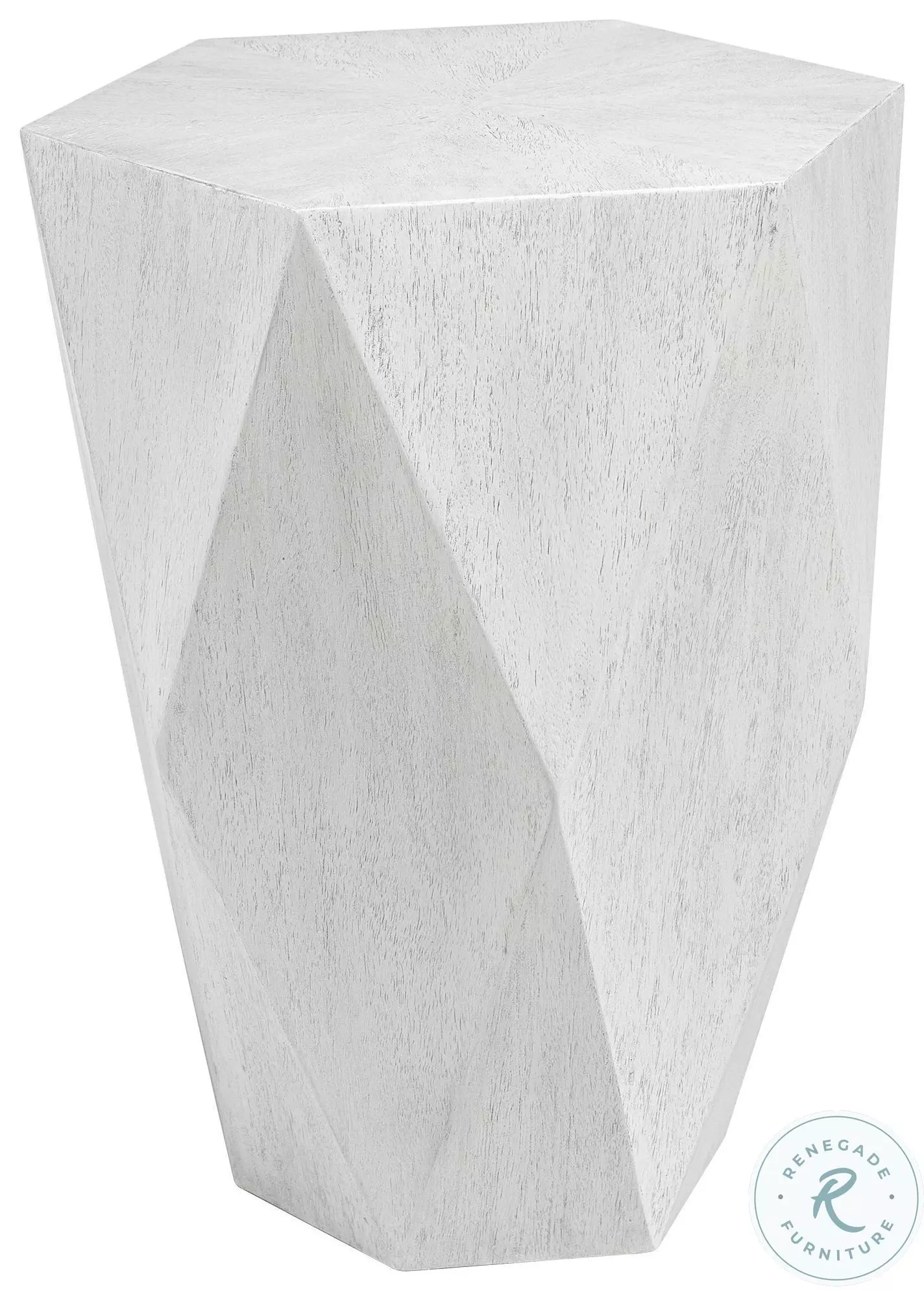 Ashford Fresh White Ceruse Side Table From Soul & Essentials | Coleman ...