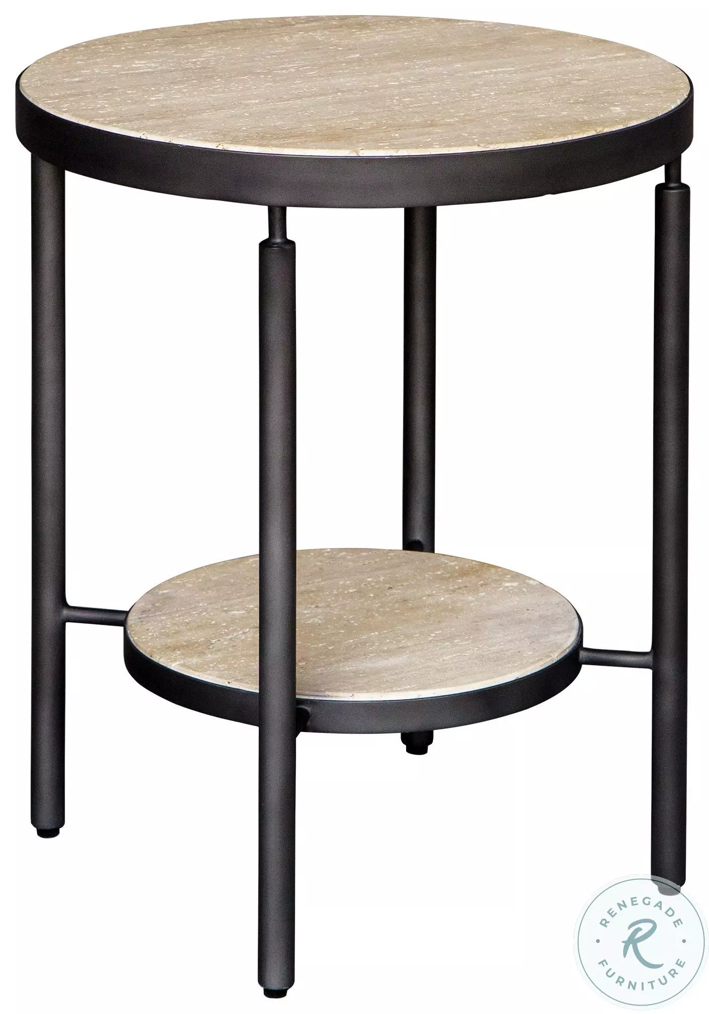 Dauntless Matte Black And Natural Side Table From Home Gallery Stores ...