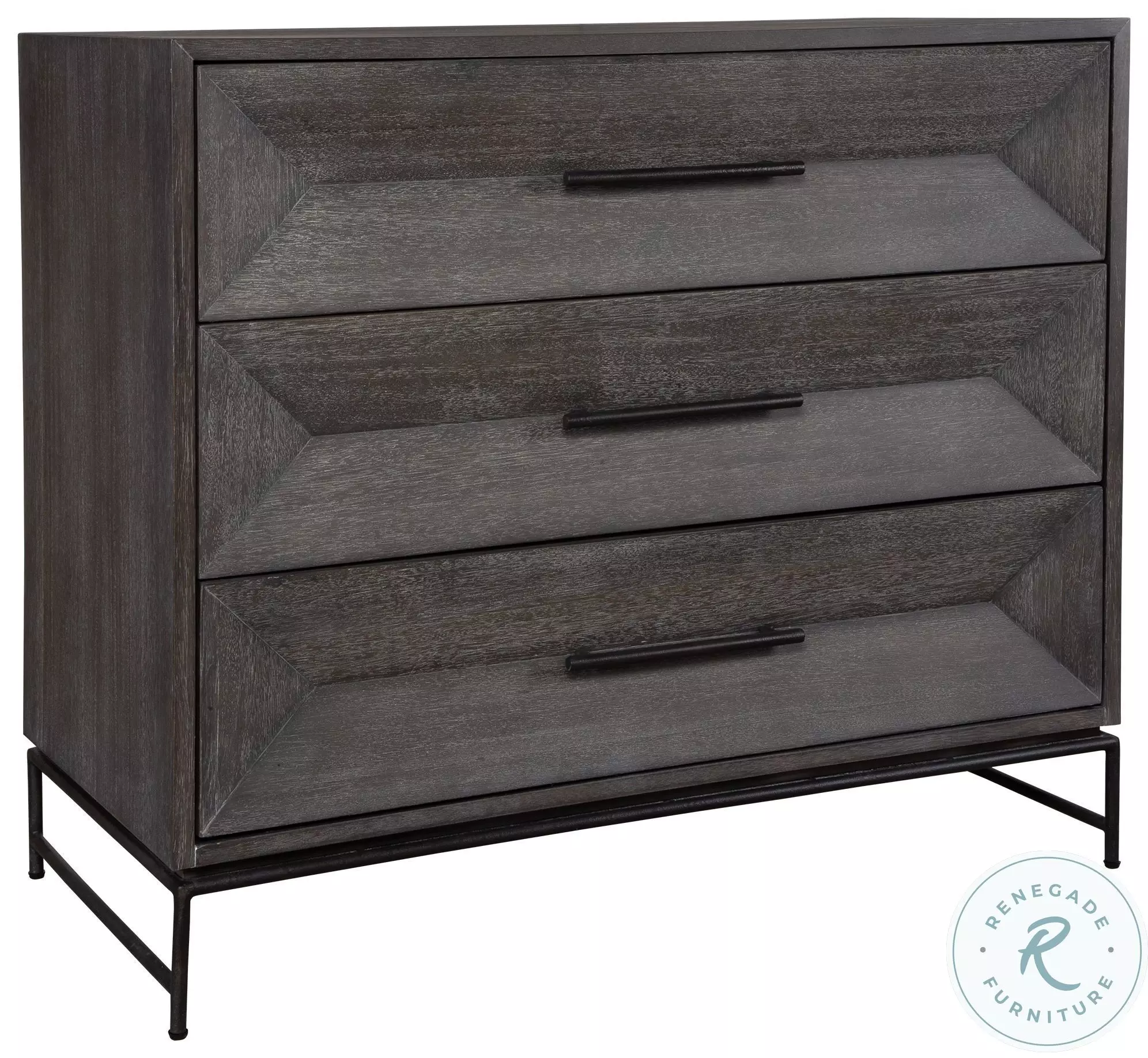 Knox Dark Walnut Stain Wash Accent Chest From Home Gallery Stores ...