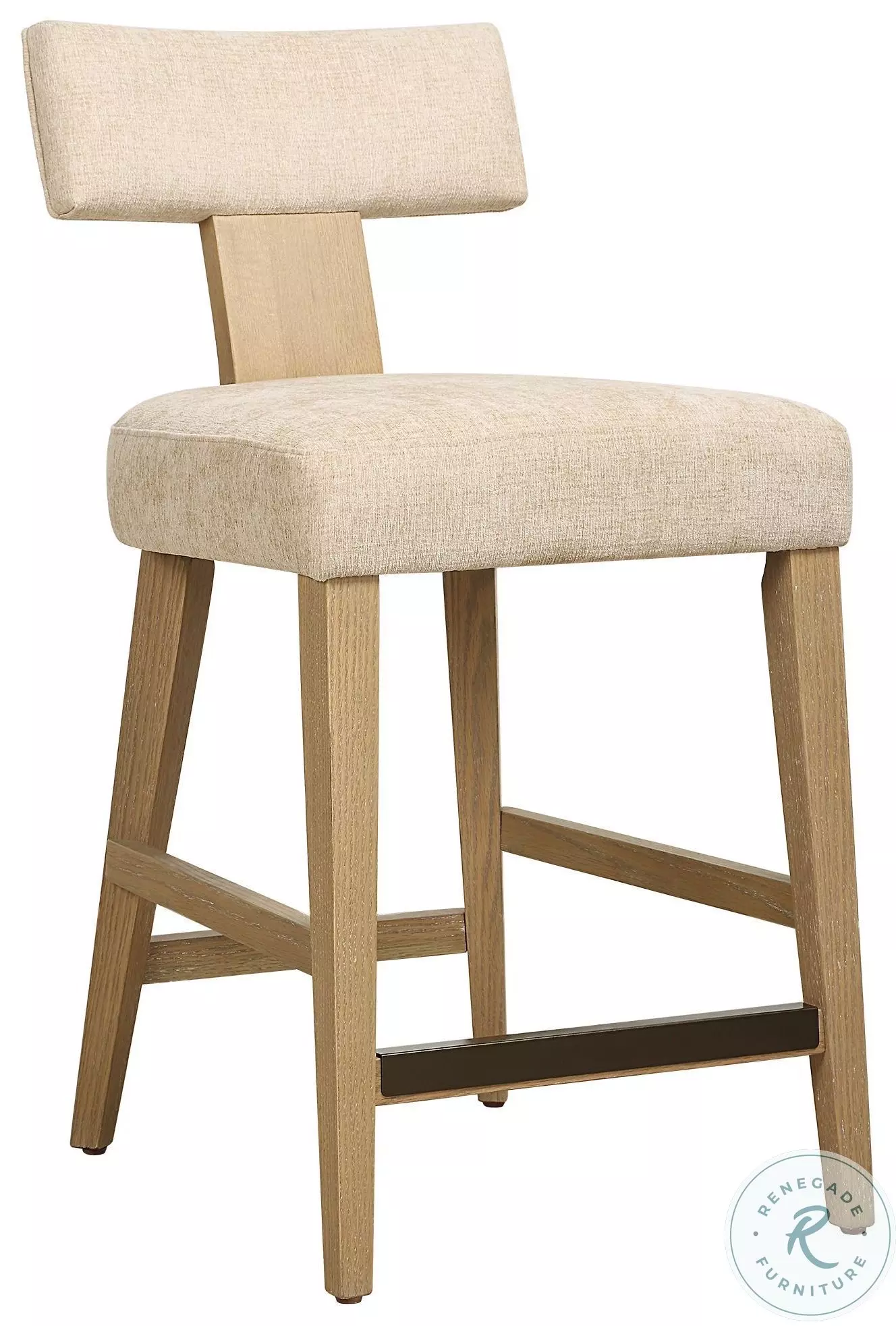 Elysian Sand Counter Height Stool From Uttermost | Coleman Furniture