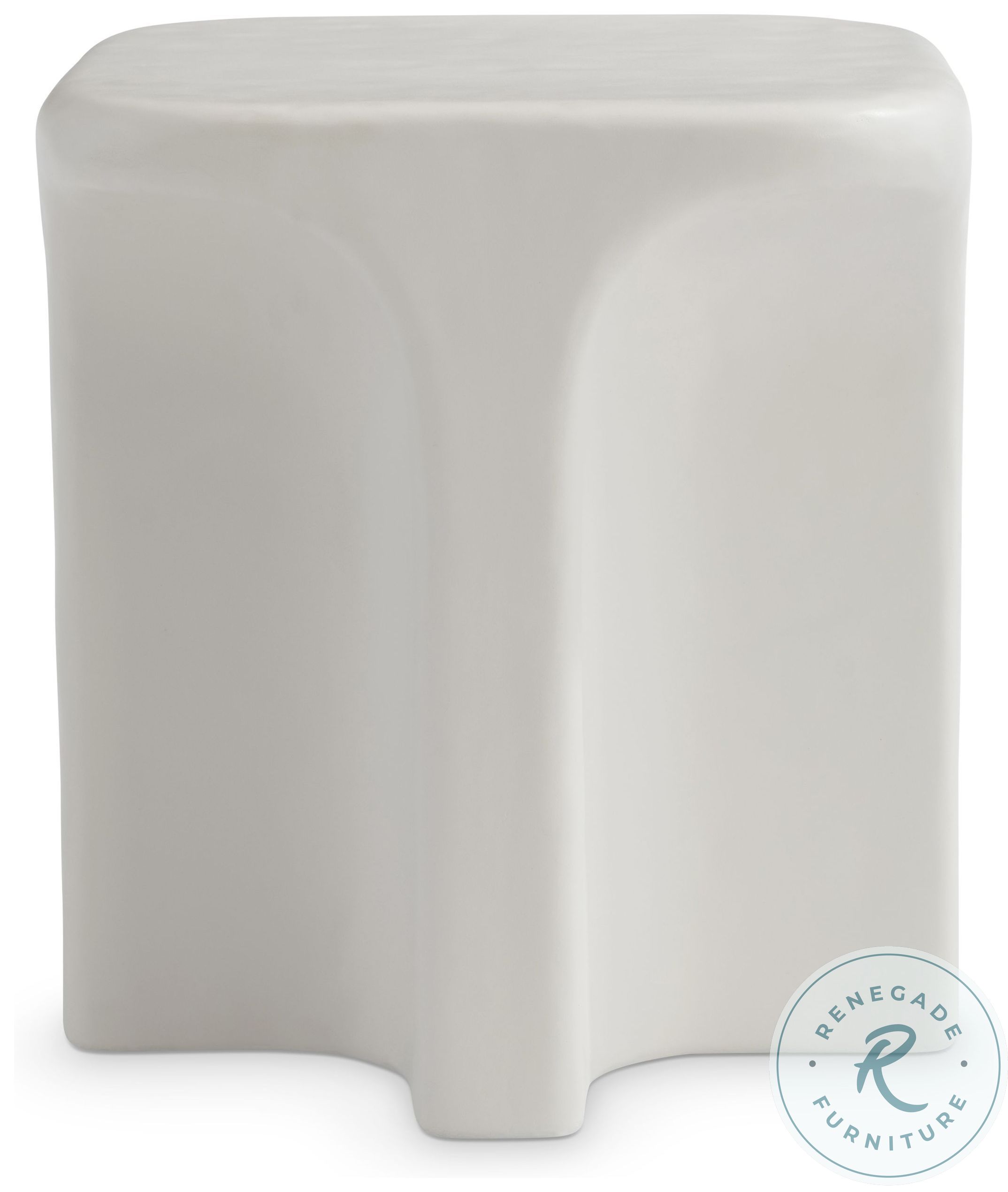 Lennox Chalky White Square Outdoor Side Table From Bernhardt Furniture ...