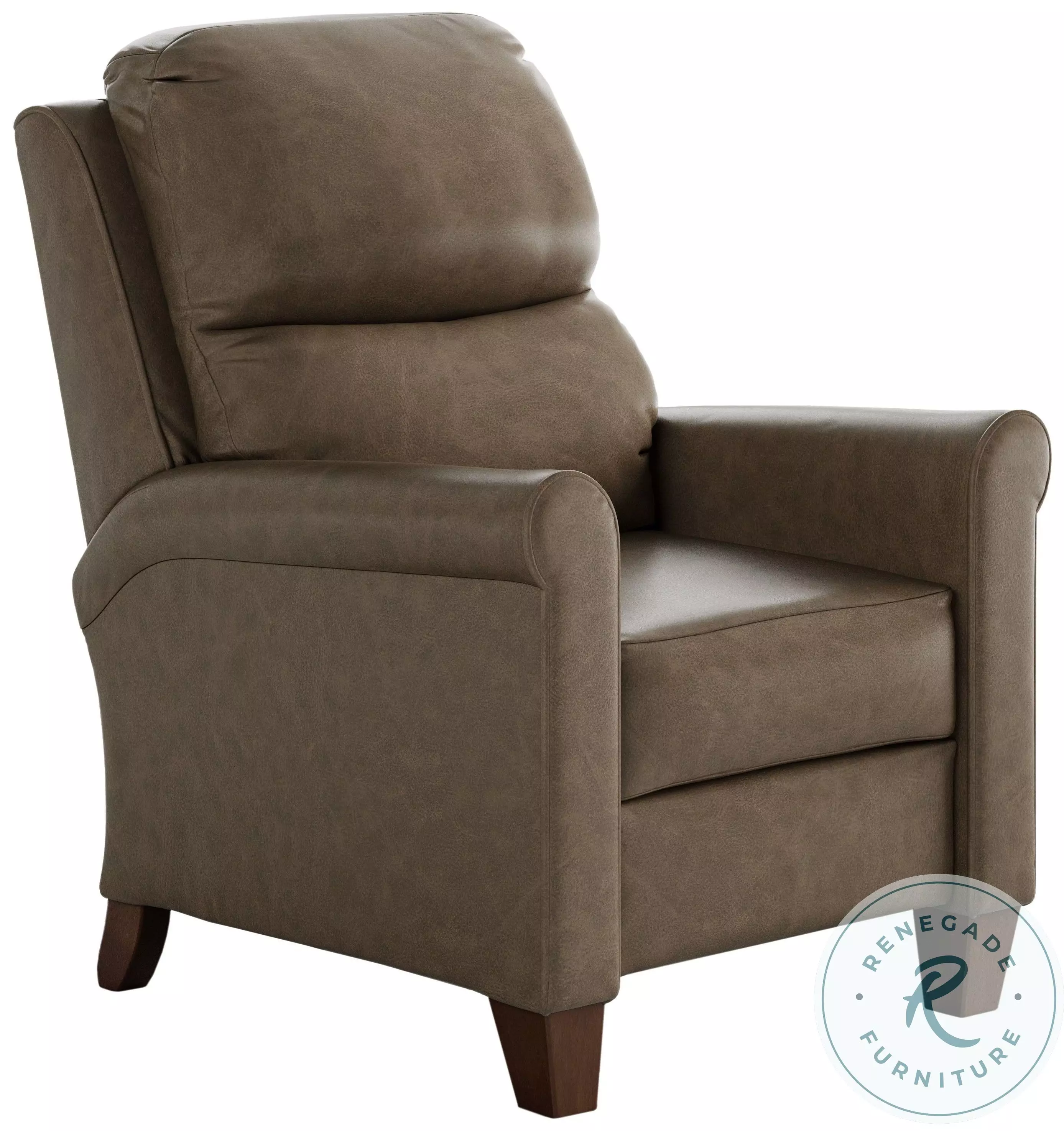 Pep Talk Passion Taupe Power Headrest Hi-Leg Recliner From Southern ...
