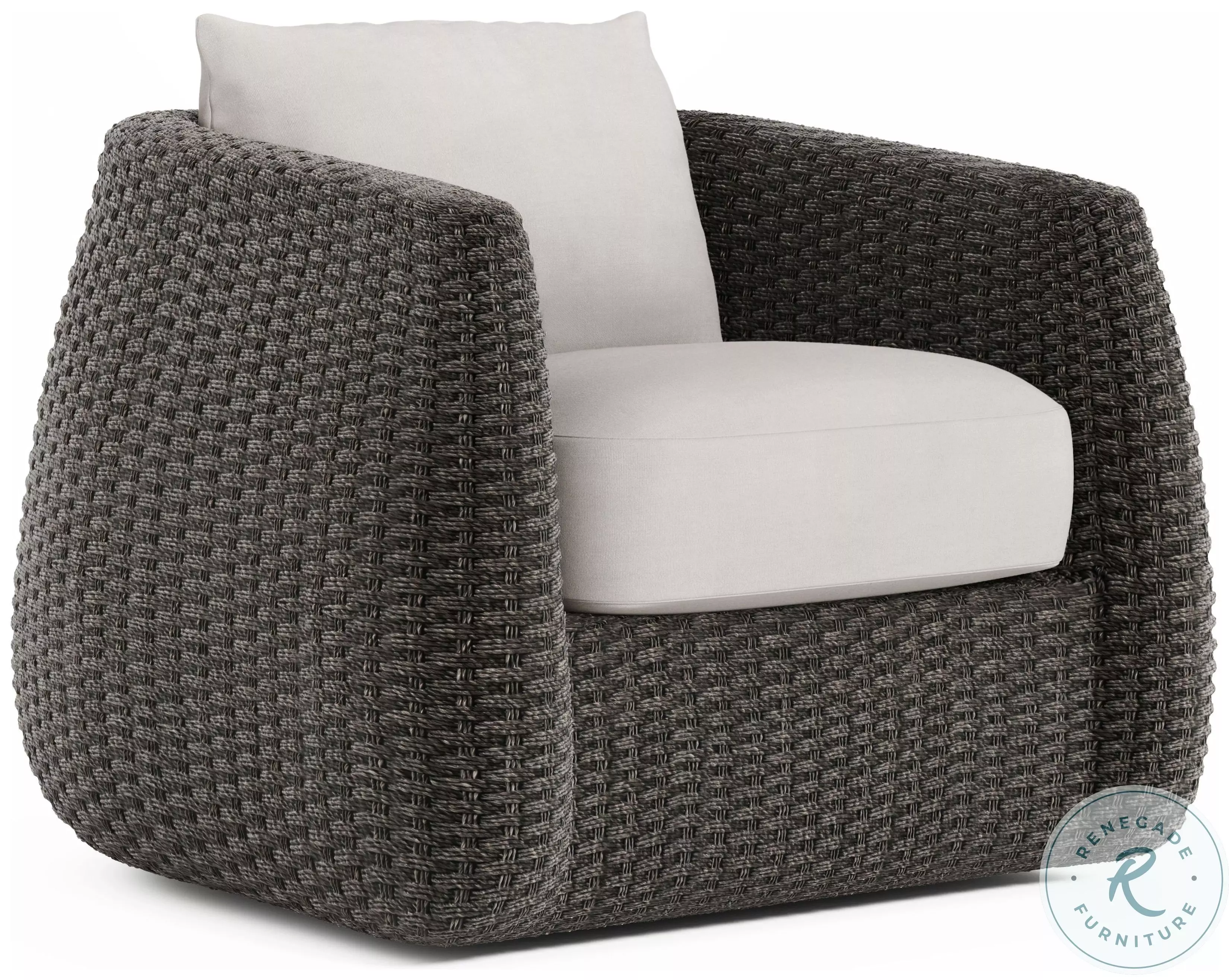 Sarene Dark Thatch And Beige Outdoor Chair From Bernhardt Furniture ...