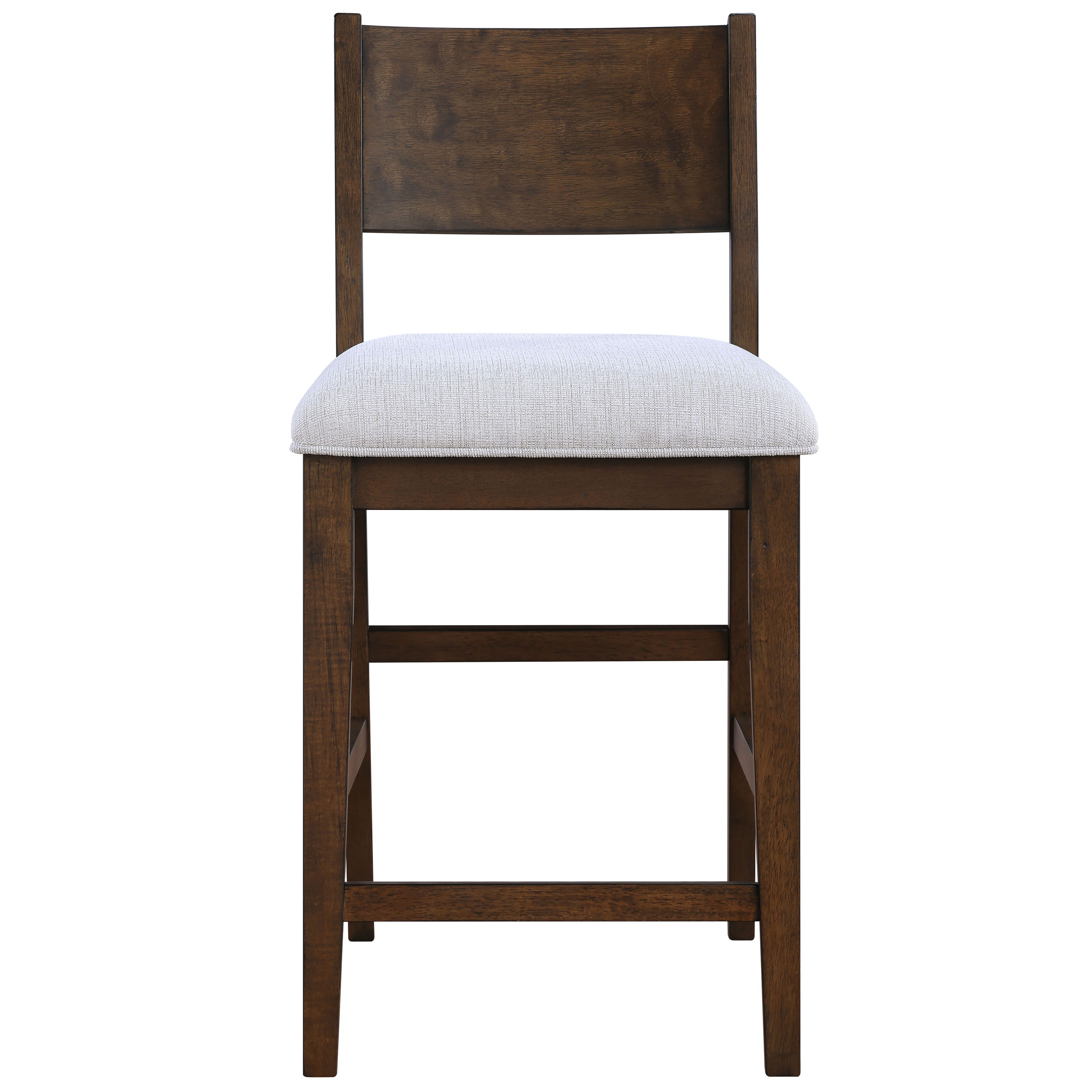 Canton White Wood Back Counter Height Chair From Steve Silver | Coleman ...