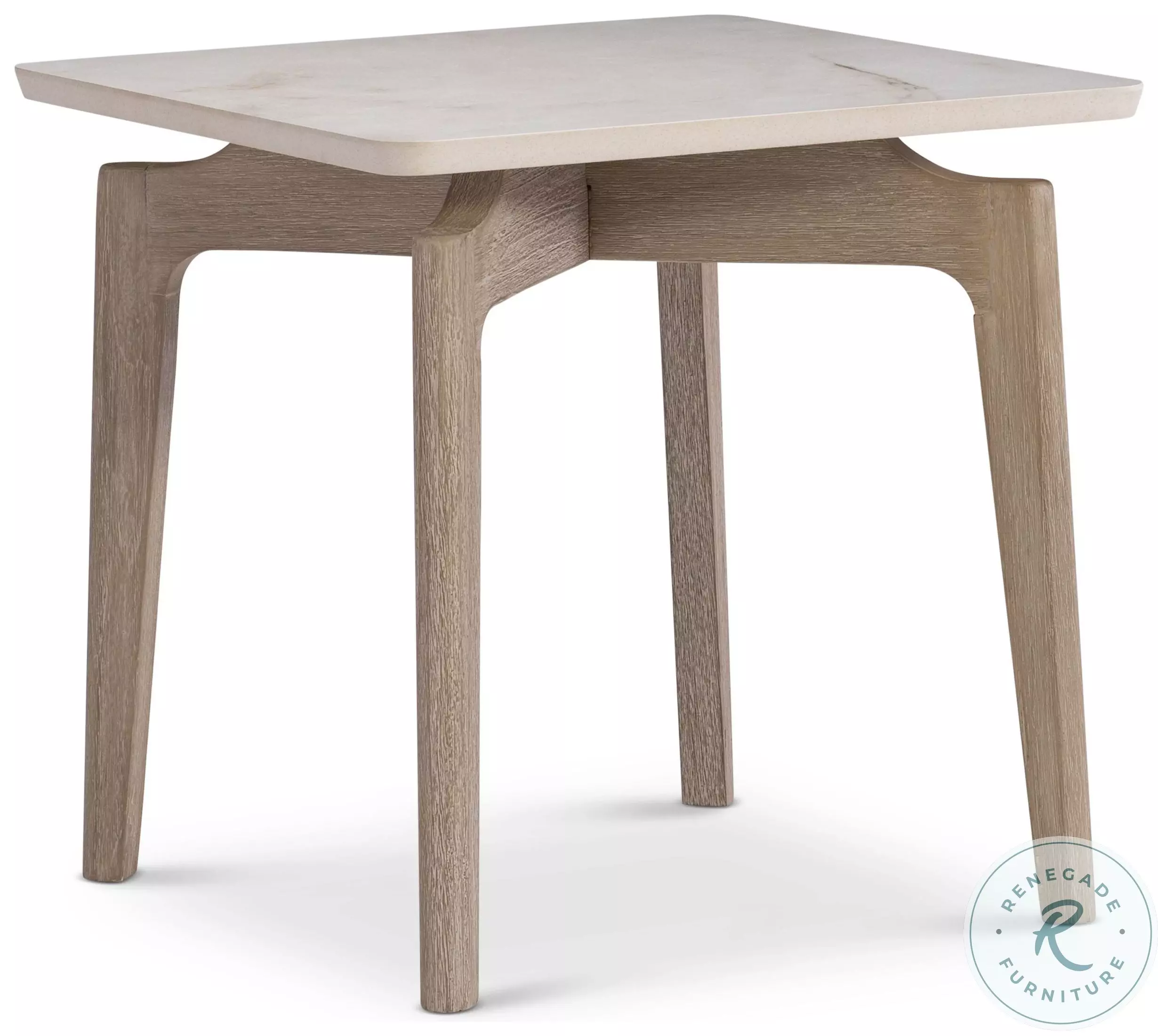 Aurora Sea Oat And Warm Shale Side Table From Bernhardt Furniture ...