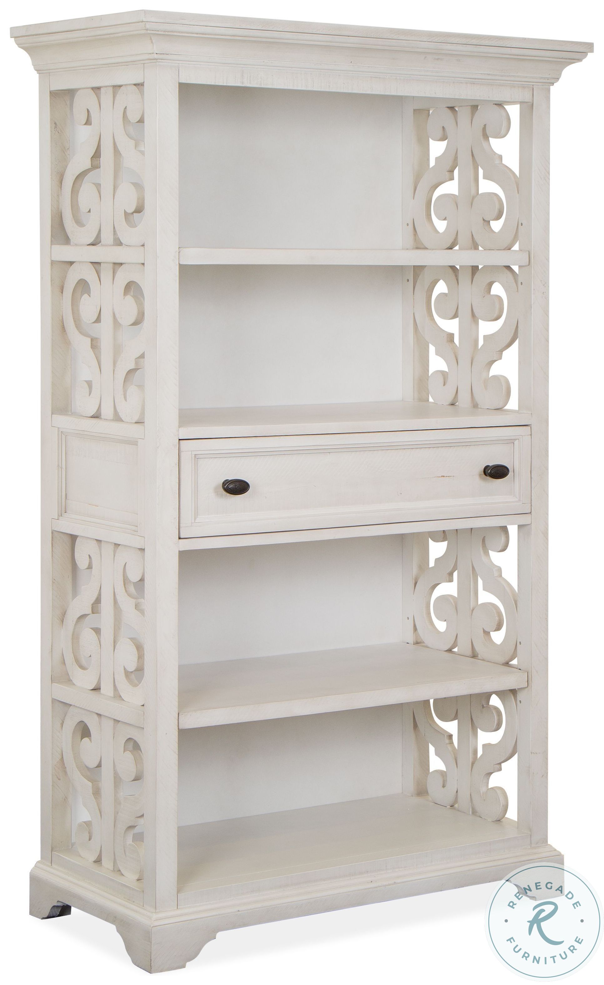 Bronwyn Alabaster Bookcase From Magnussen Home | Coleman Furniture