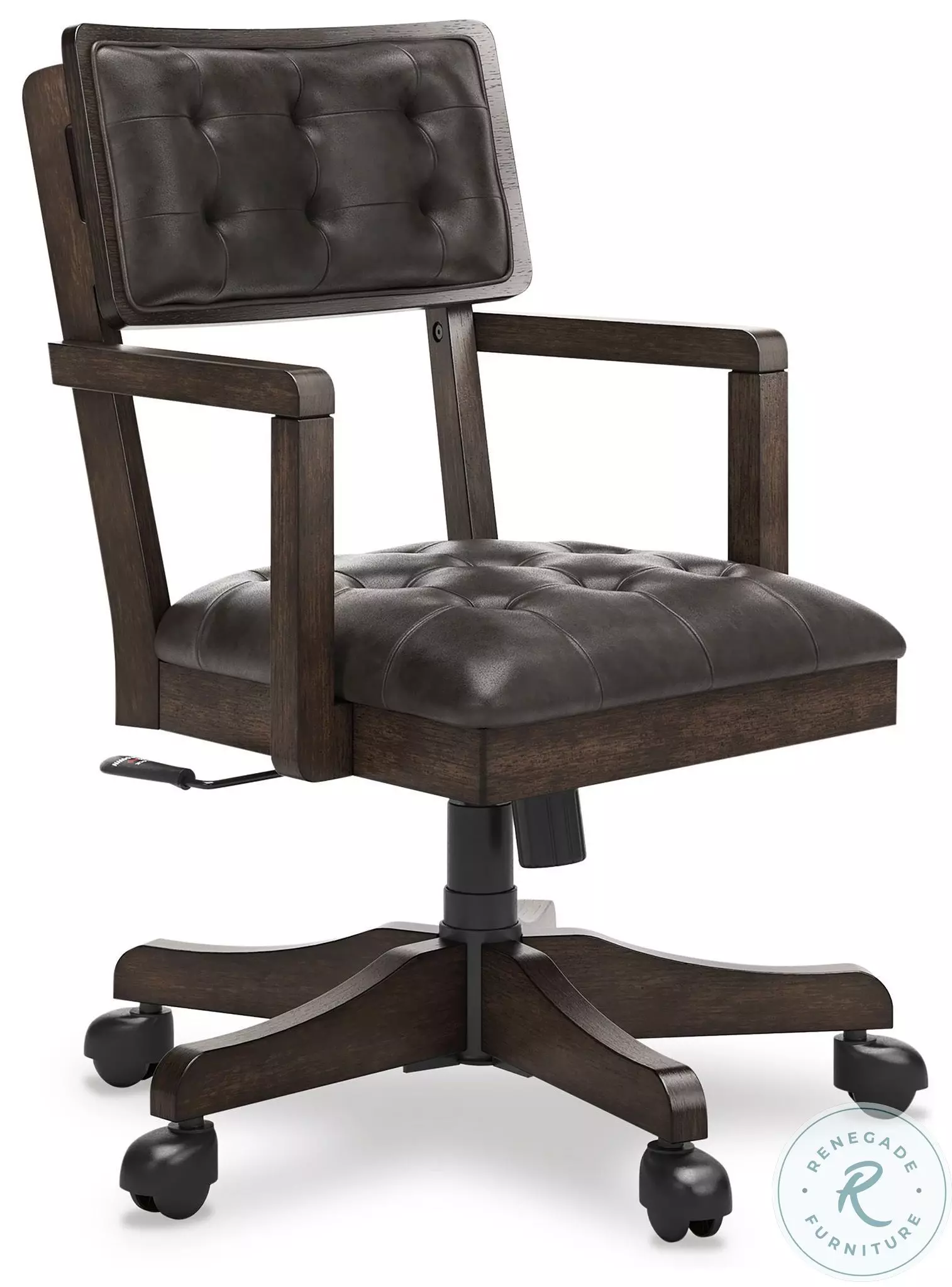 Breckington Dark Brown Desk Chair From Ashley Furniture | Coleman Furniture