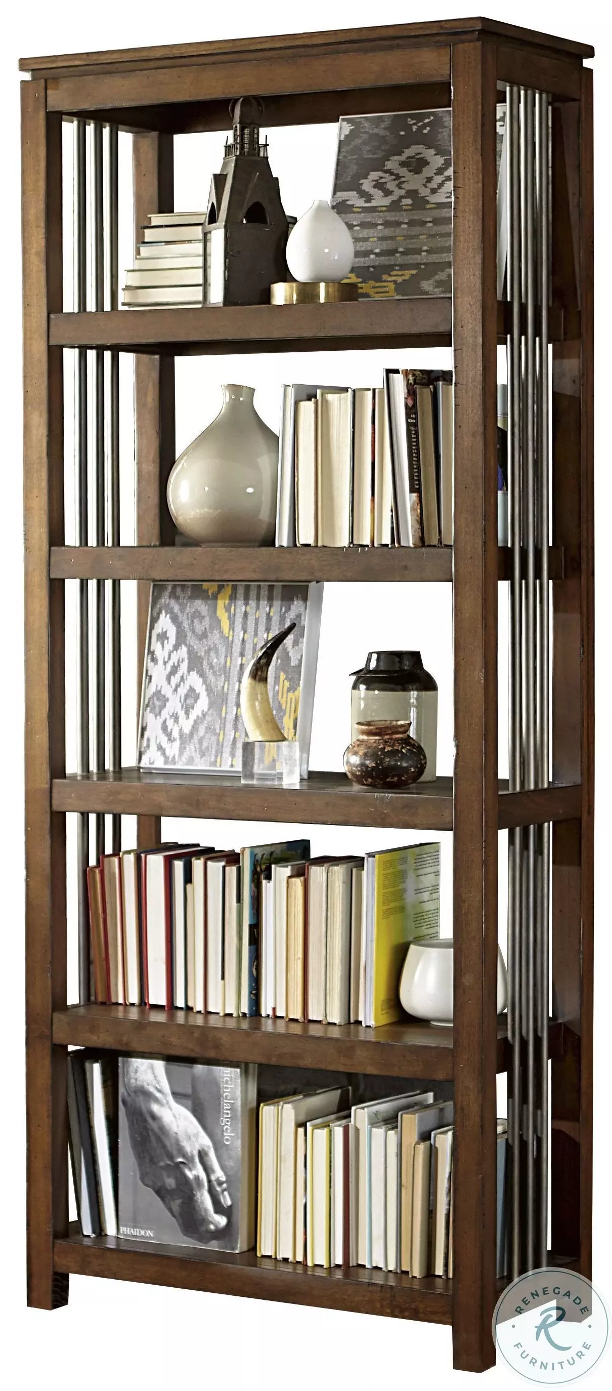 Hidden Treasures Bookcase from Hammary (090-730) | Coleman Furniture
