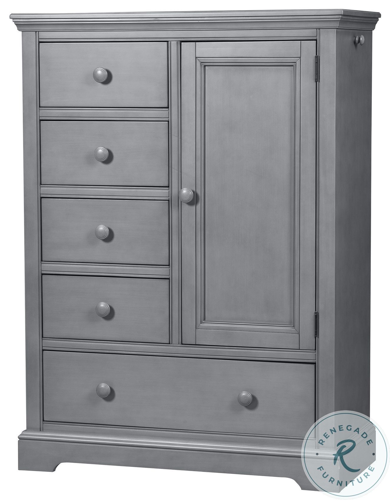 Hanley Cloud 5 Drawer Chifferobe From Westwood Baby | Coleman Furniture