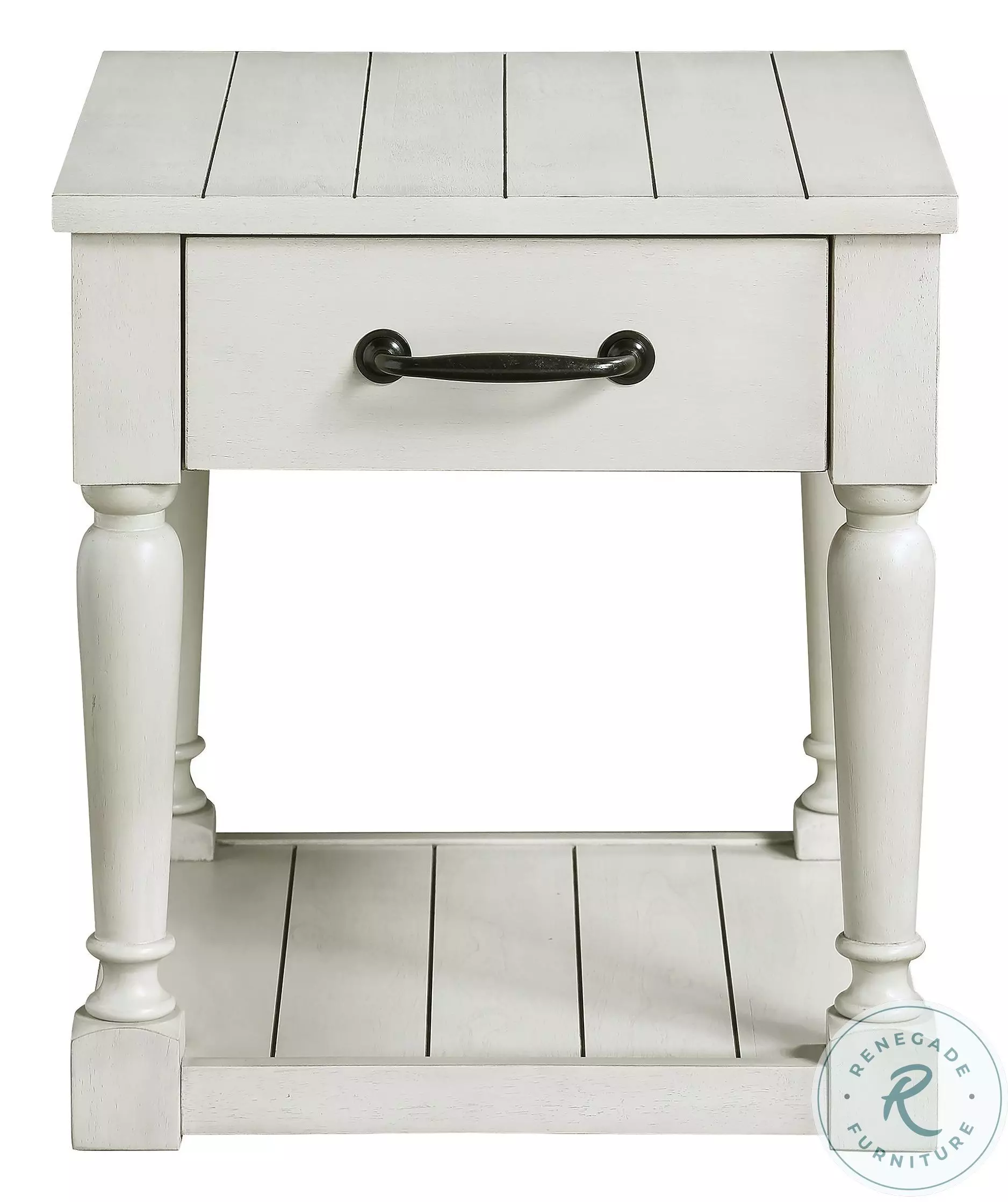 Hemingway Alabaster End Table from Steve Silver | Coleman Furniture