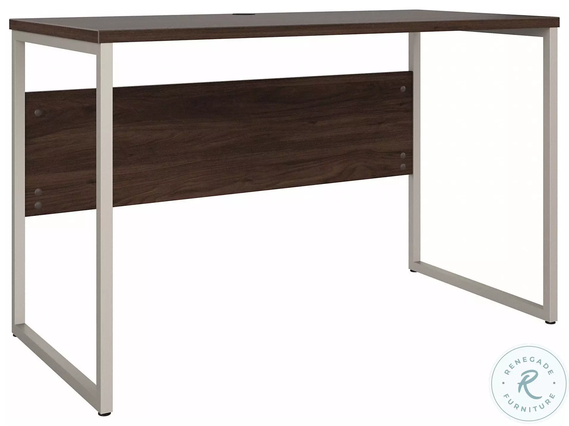 Hybrid Black Walnut 48" Small Computer Desk From Bush Furniture ...
