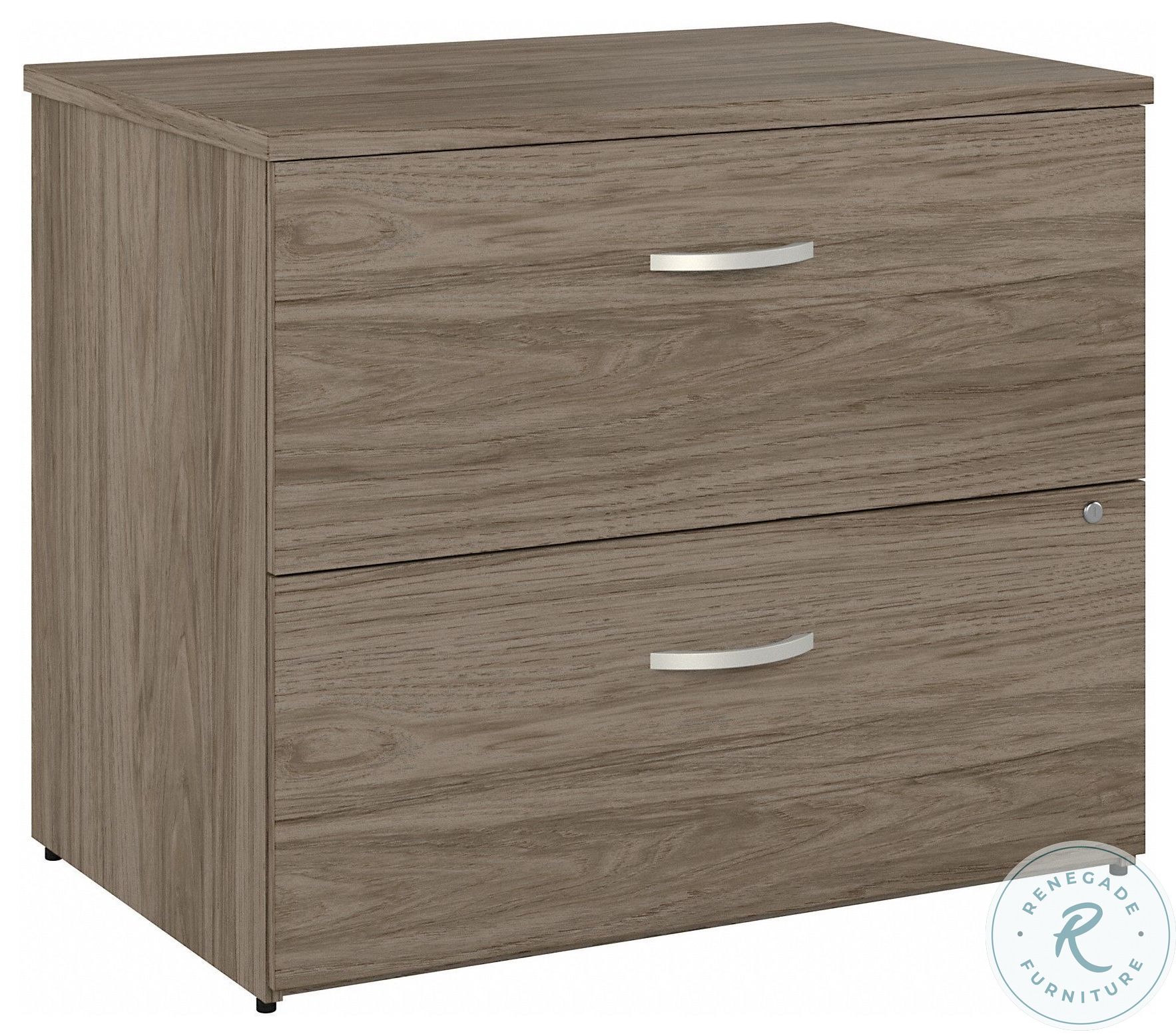 Hybrid Modern Hickory 2 Drawer Lateral File Cabinet From Bush Furniture ...