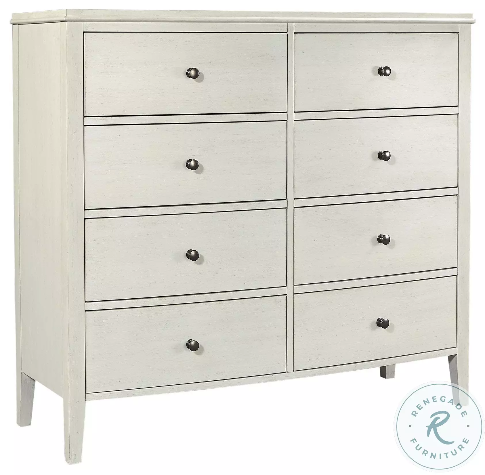Charlotte White Tall Chesser From Aspen Home | Coleman Furniture