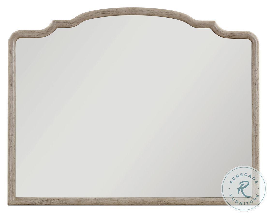 Provence Linen Landscape Arch Bedroom Mirror Aspenhome Furniture ...