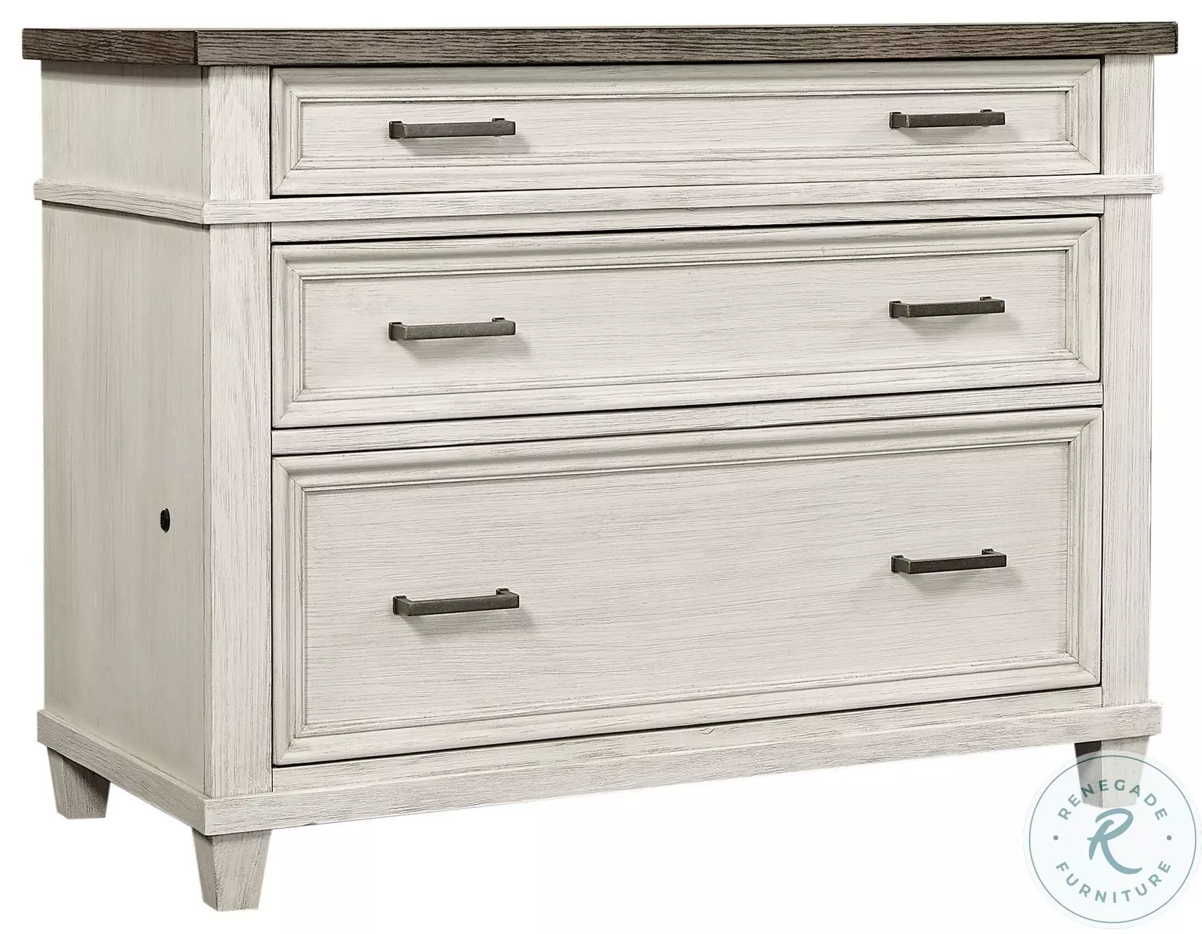Caraway Aged Ivory Lateral File Cabinet From Home Gallery Stores | Home ...