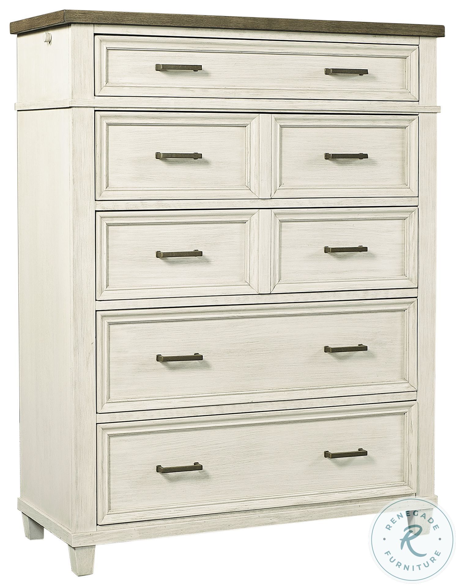 Caraway Aged Ivory Chest From Aspen Home | Coleman Furniture