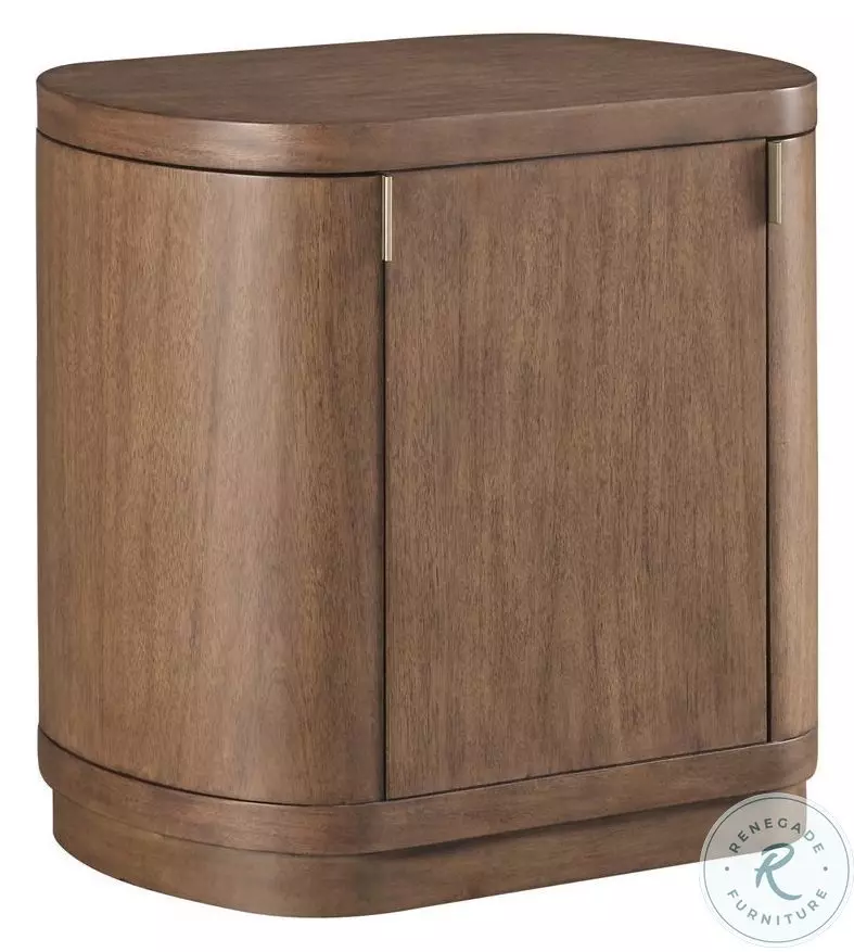 Caden Spiced Caramel Door End Table From Home Gallery Stores | Home ...