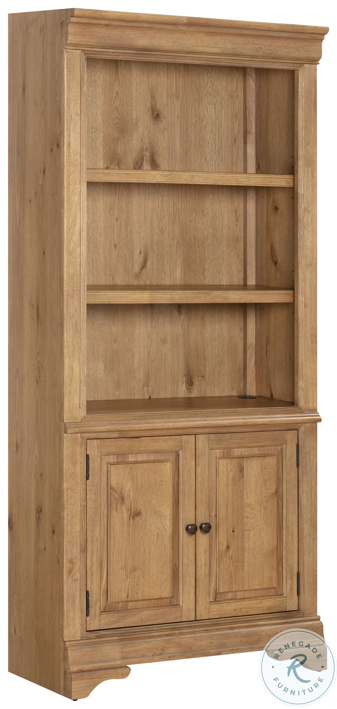 Chateau Philippe Cognac 1 Door Bookcase Aspenhome Furniture | Coleman ...