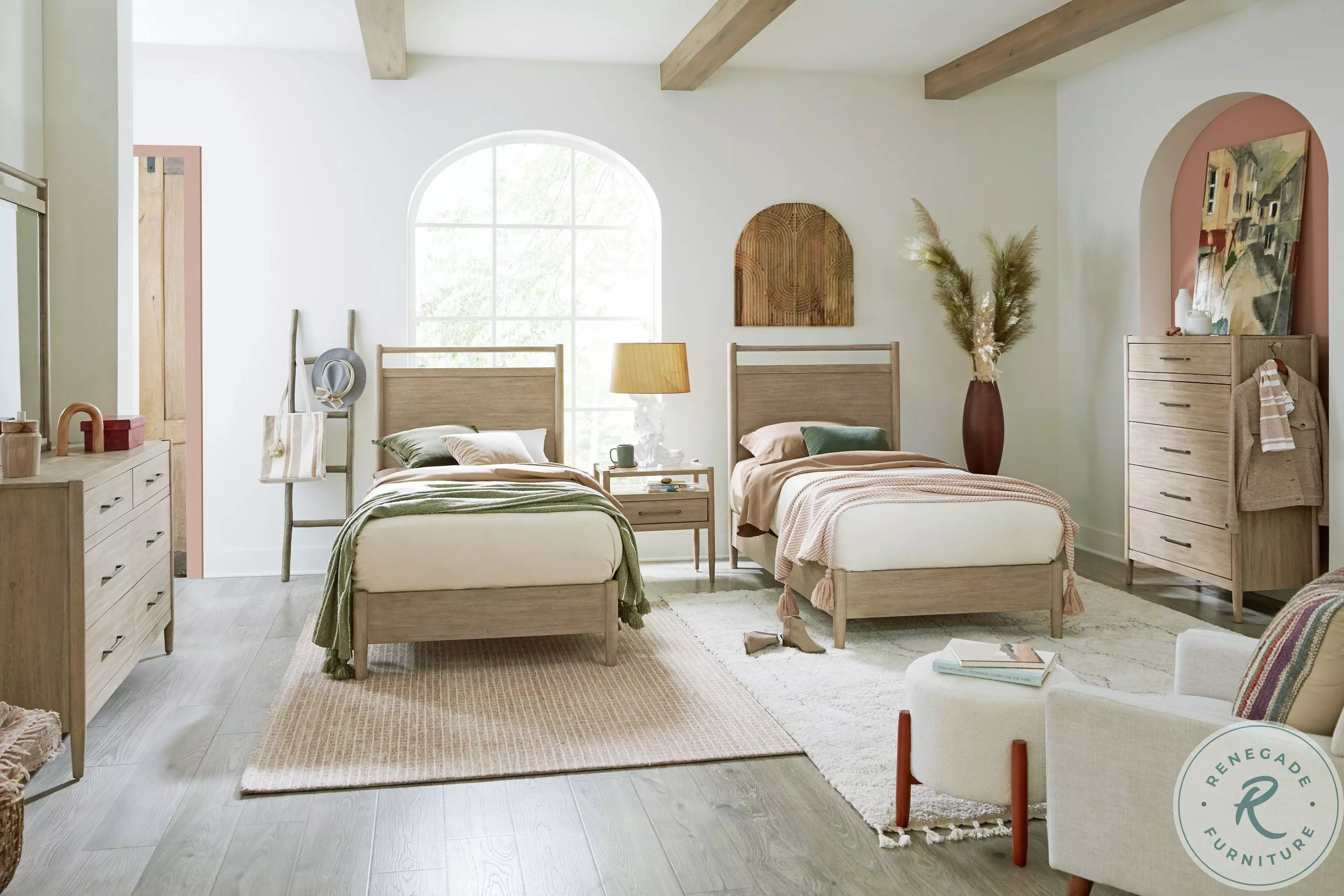 Shiloh Champagne Youth Panel Bedroom Set From Home Gallery Stores ...