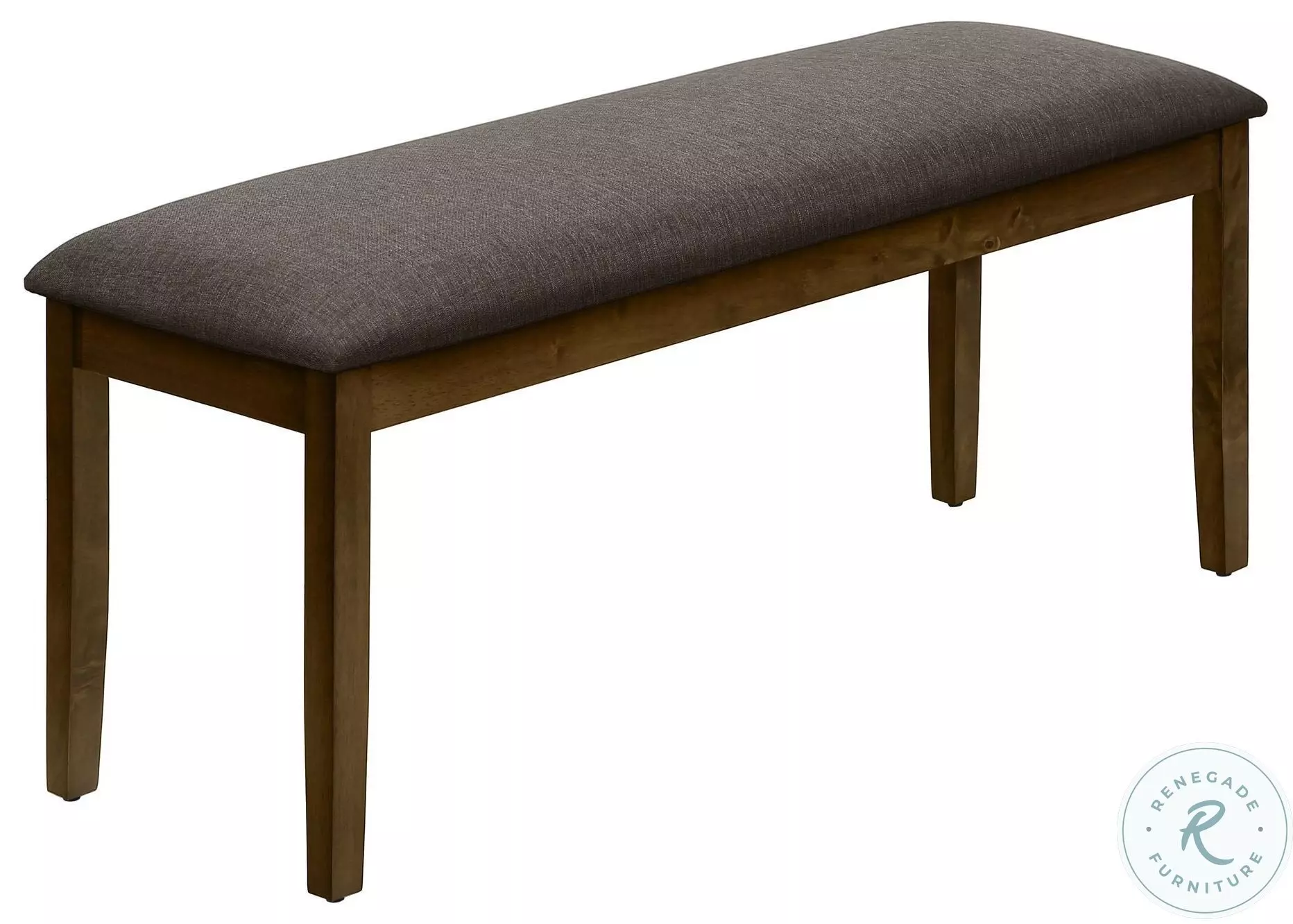 1397 Brown Upholstered Bench From Monarch | Coleman Furniture