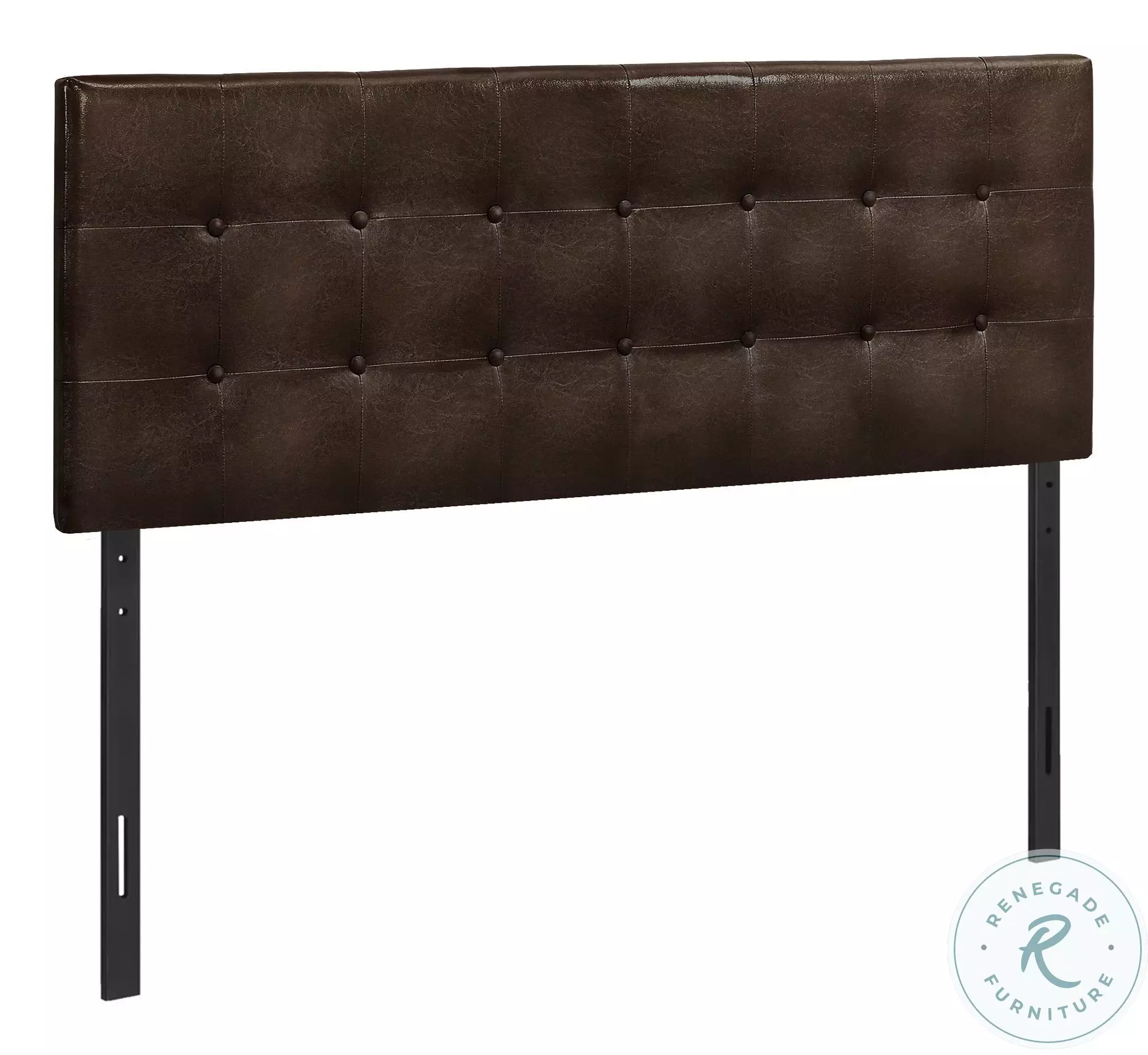 6000Q Brown Queen Size Headboard from Monarch Coleman Furniture