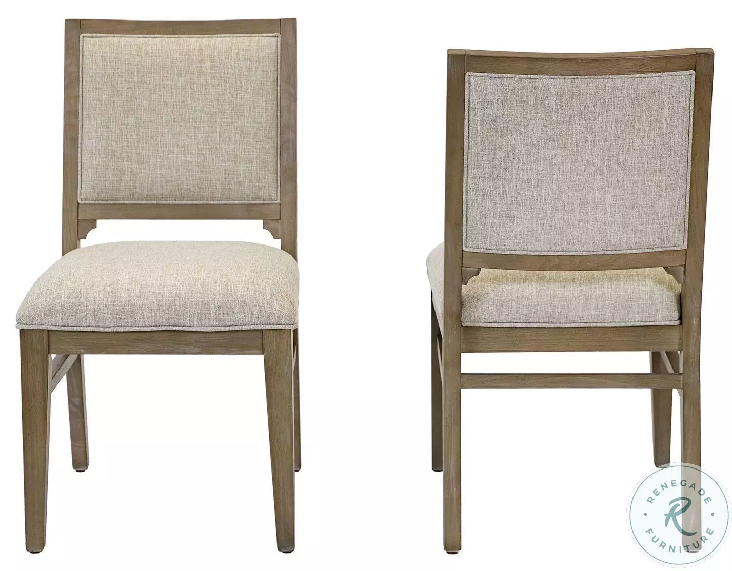 Bluff Point Light Tan Side Chair Set Of 2 From Martin Furniture ...