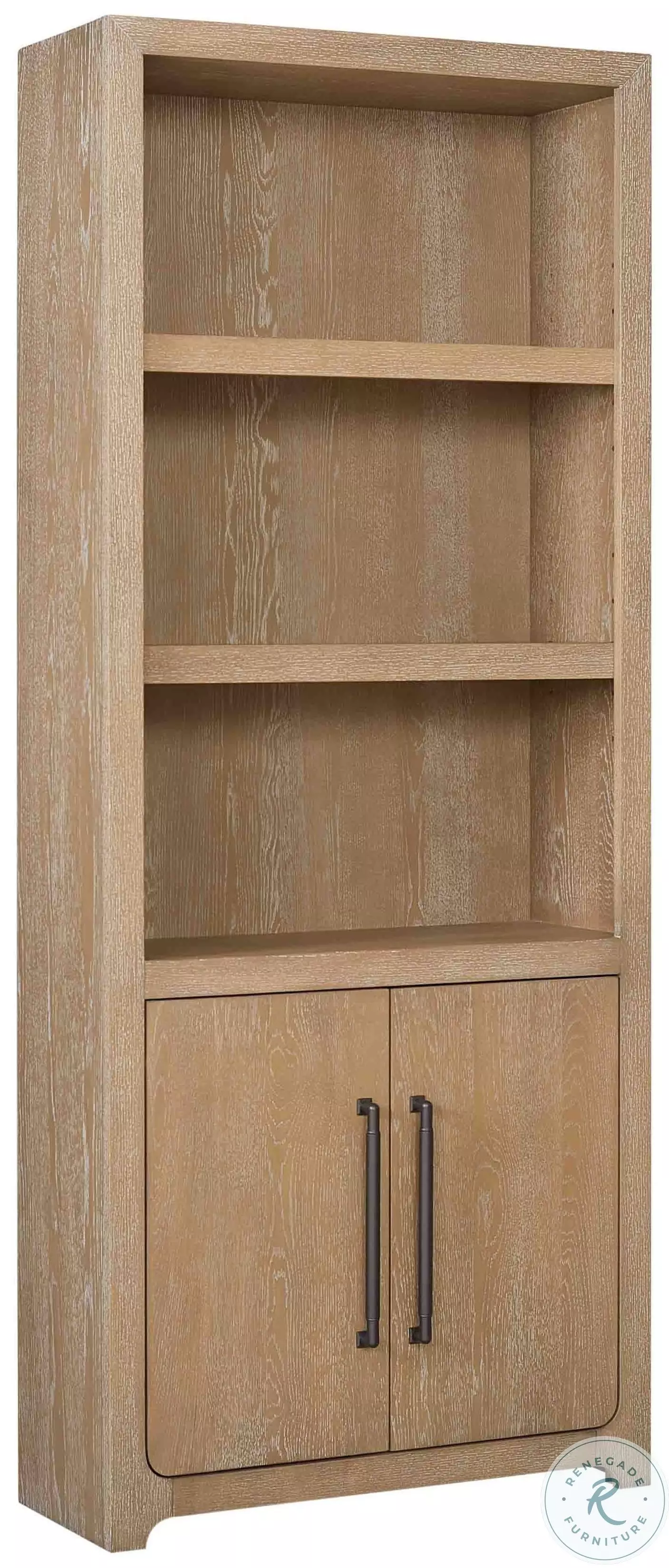 Canyon Drive Light Brown Bookcase With Doors From Martin Furniture ...