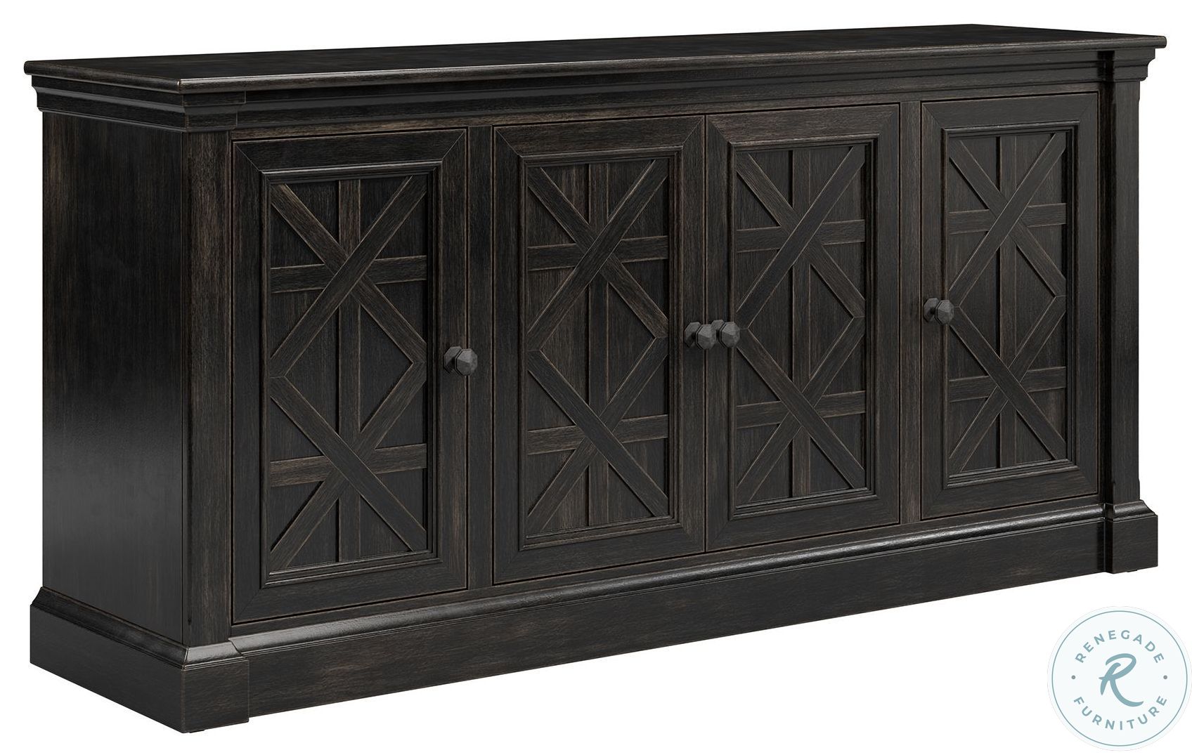 Kingston Dark Brown 70" TV Console From Martin Furniture | Coleman ...
