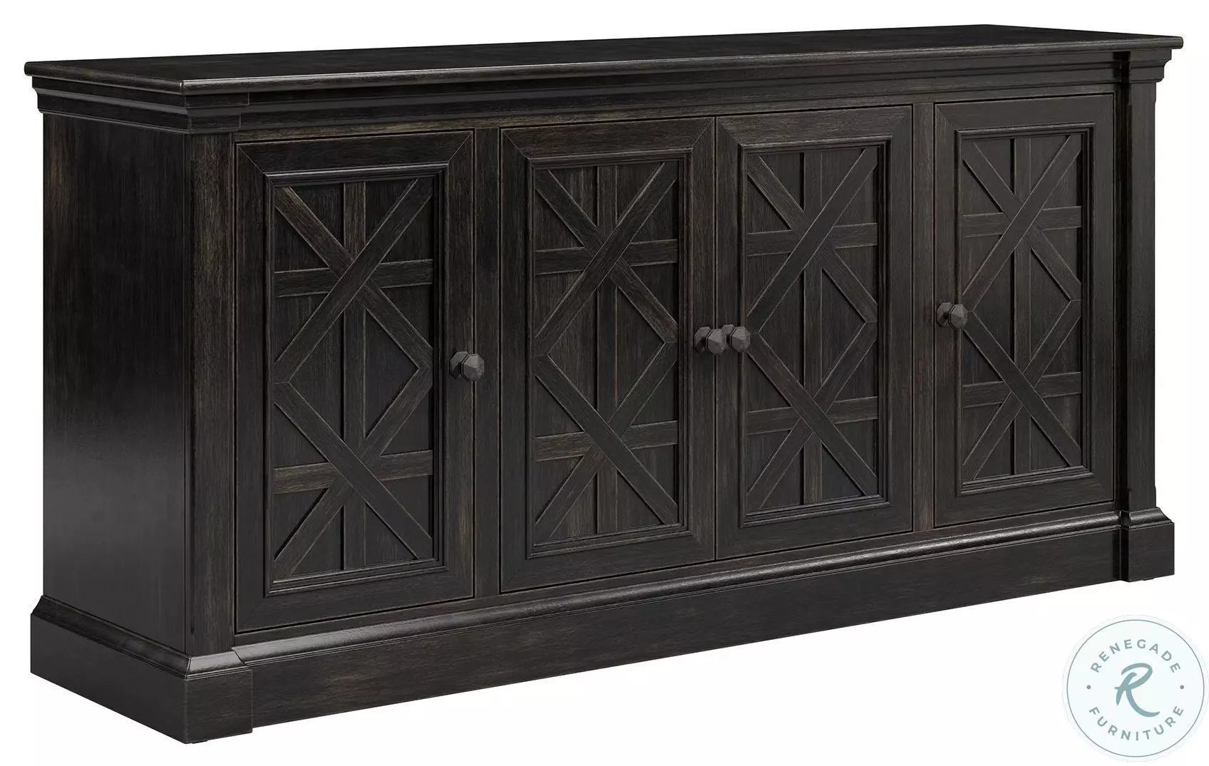 Kingston Dark Brown 70" TV Console From Martin Furniture | Coleman ...