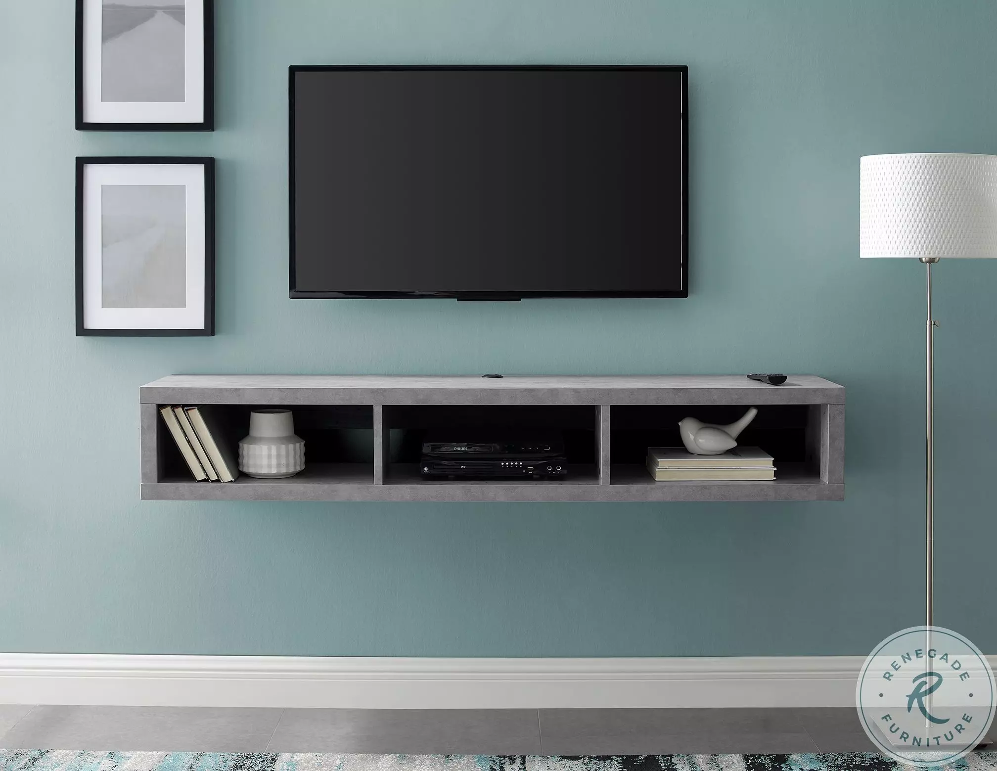 Wall Mounted Consoles Skyline Grey 60" Console from Martin Furniture ...