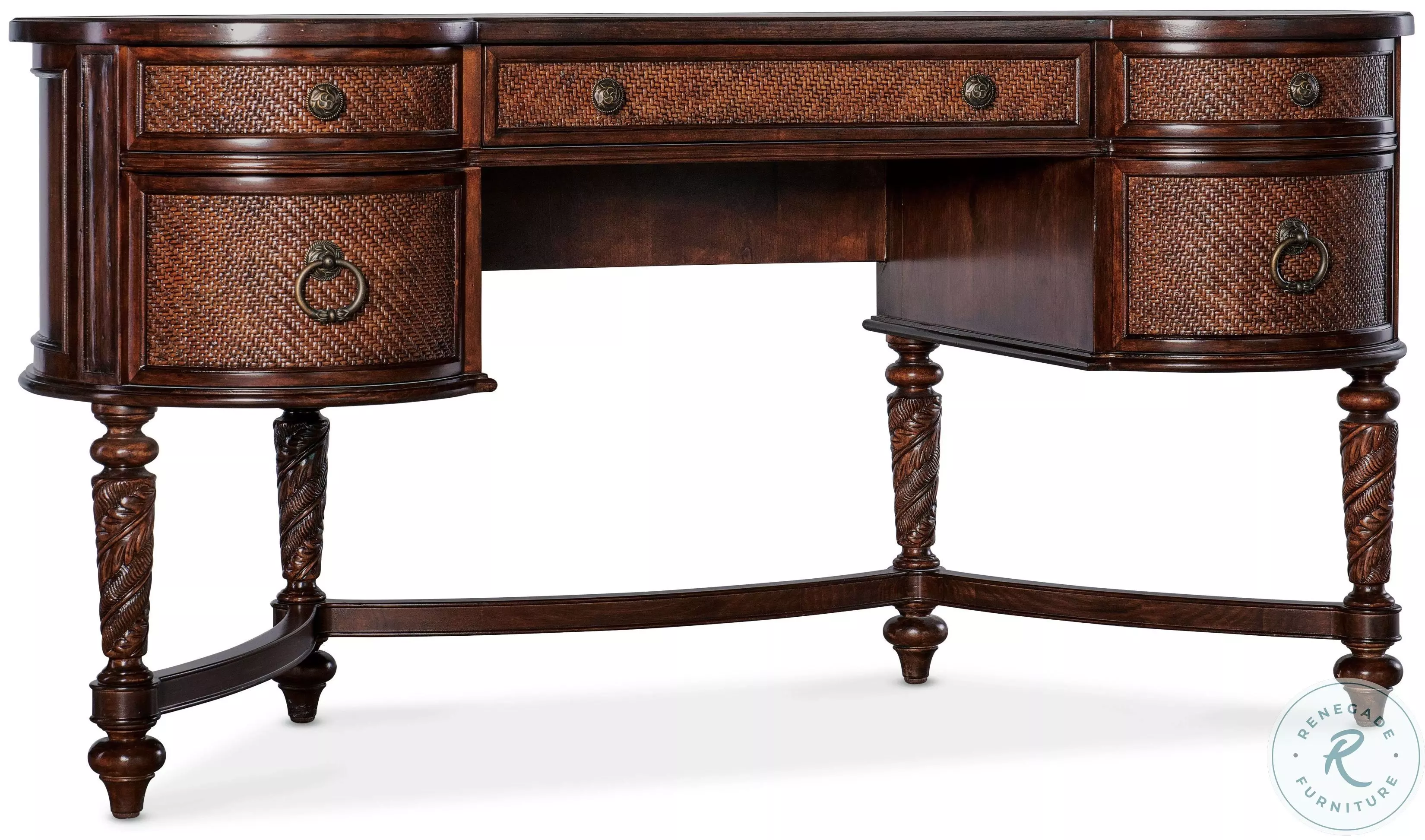 Charleston Maraschino Cherry Kidney Writing Desk From Hooker | Coleman ...