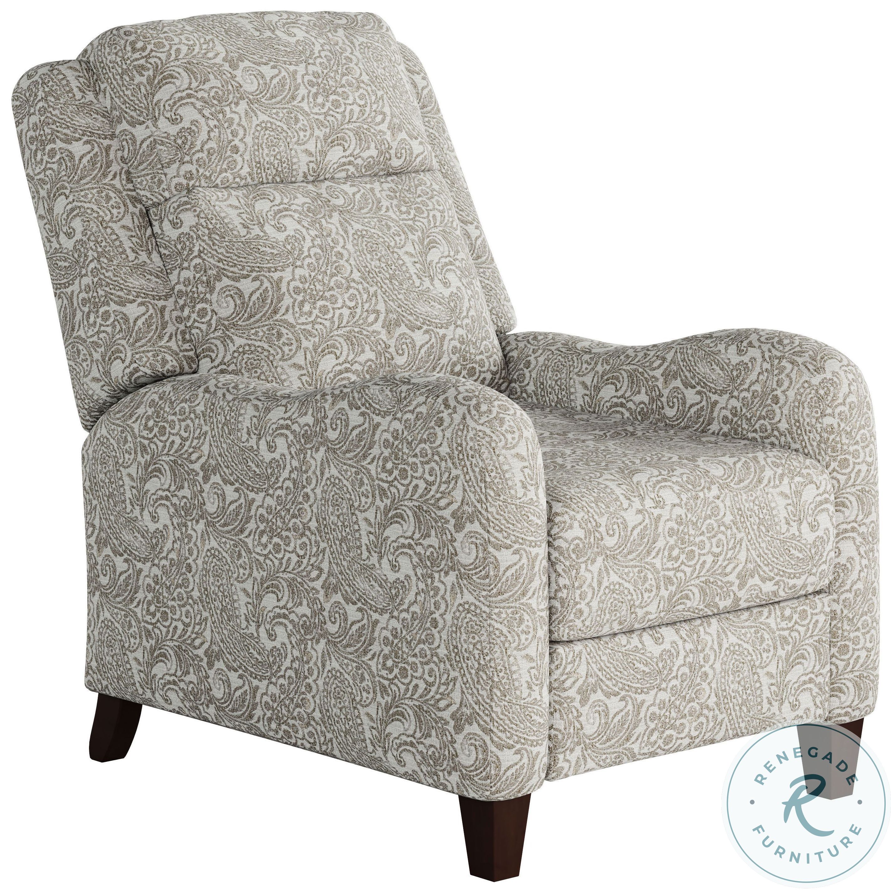Prestige Charleston Platinum 31" Wide Push Back Hi Leg Recliner From ...