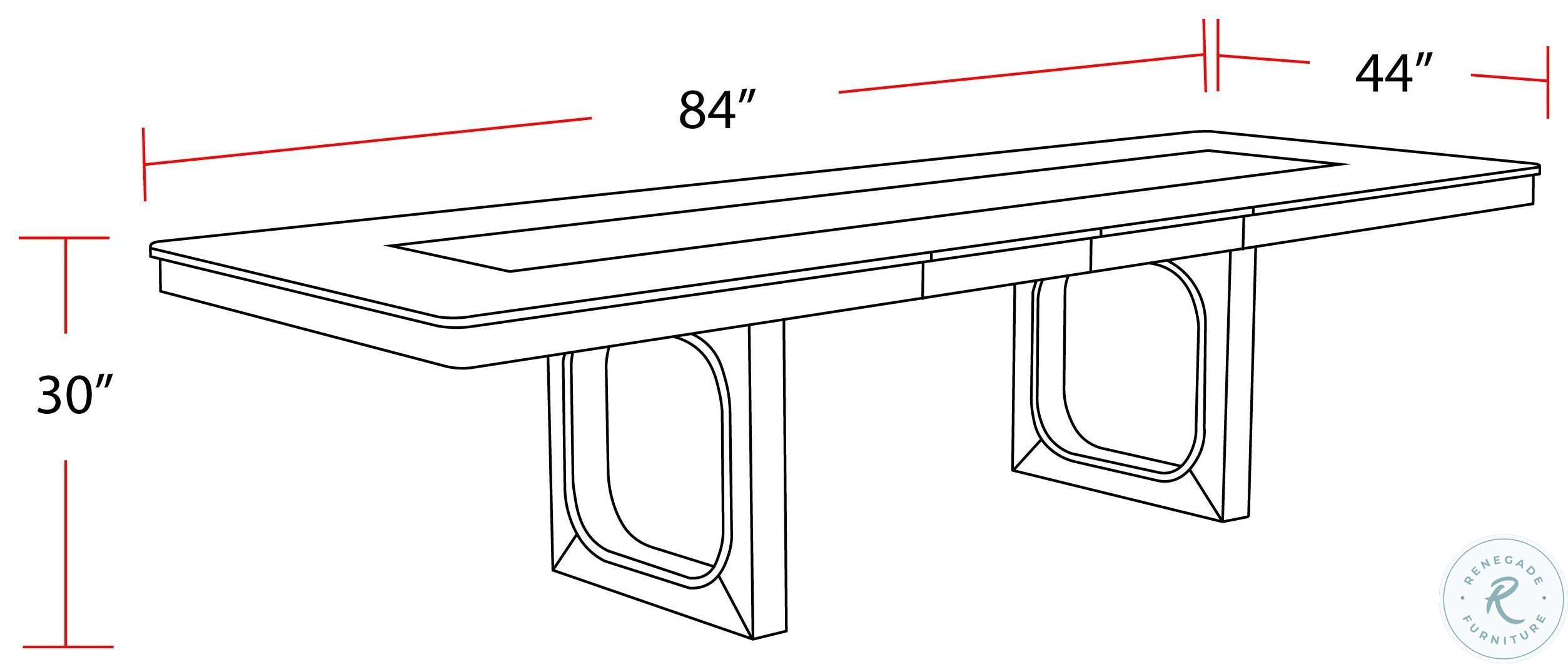 Escape Glazed Natural Oak 84" Extendable Dining Table From Parker House ...