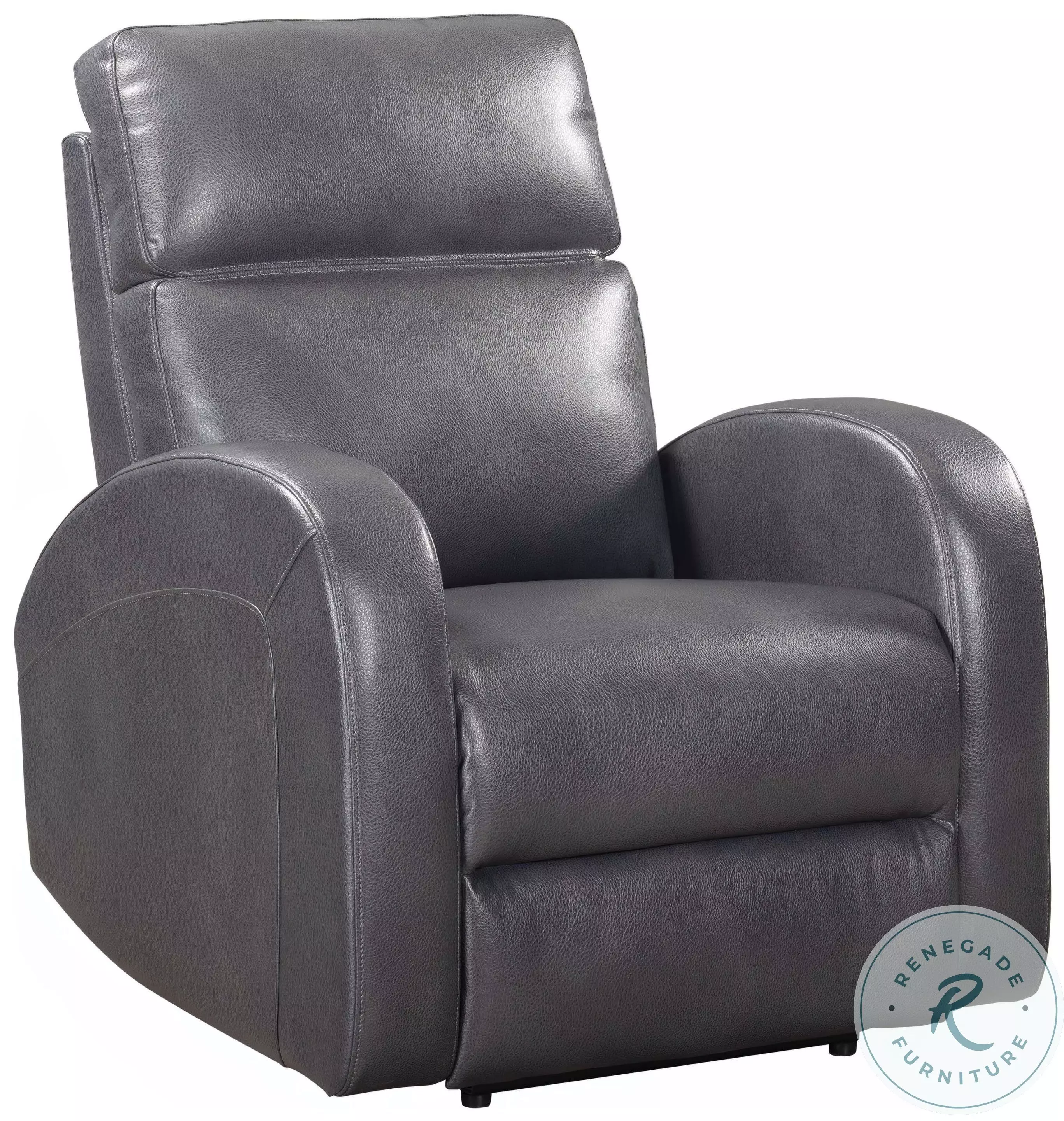 Dorian Pebble Grey Power Recliner From Golden Crest Home | Coleman ...